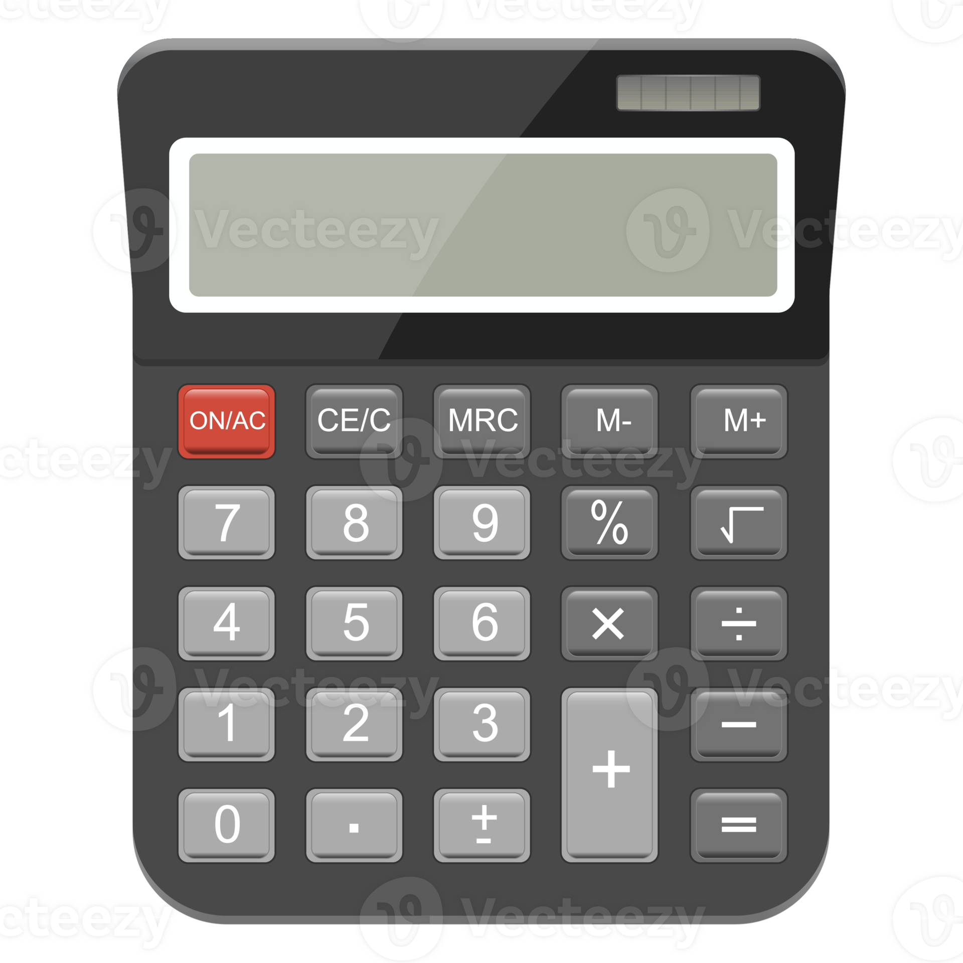 Realistic calculator isolated on white background. 10852895 PNG