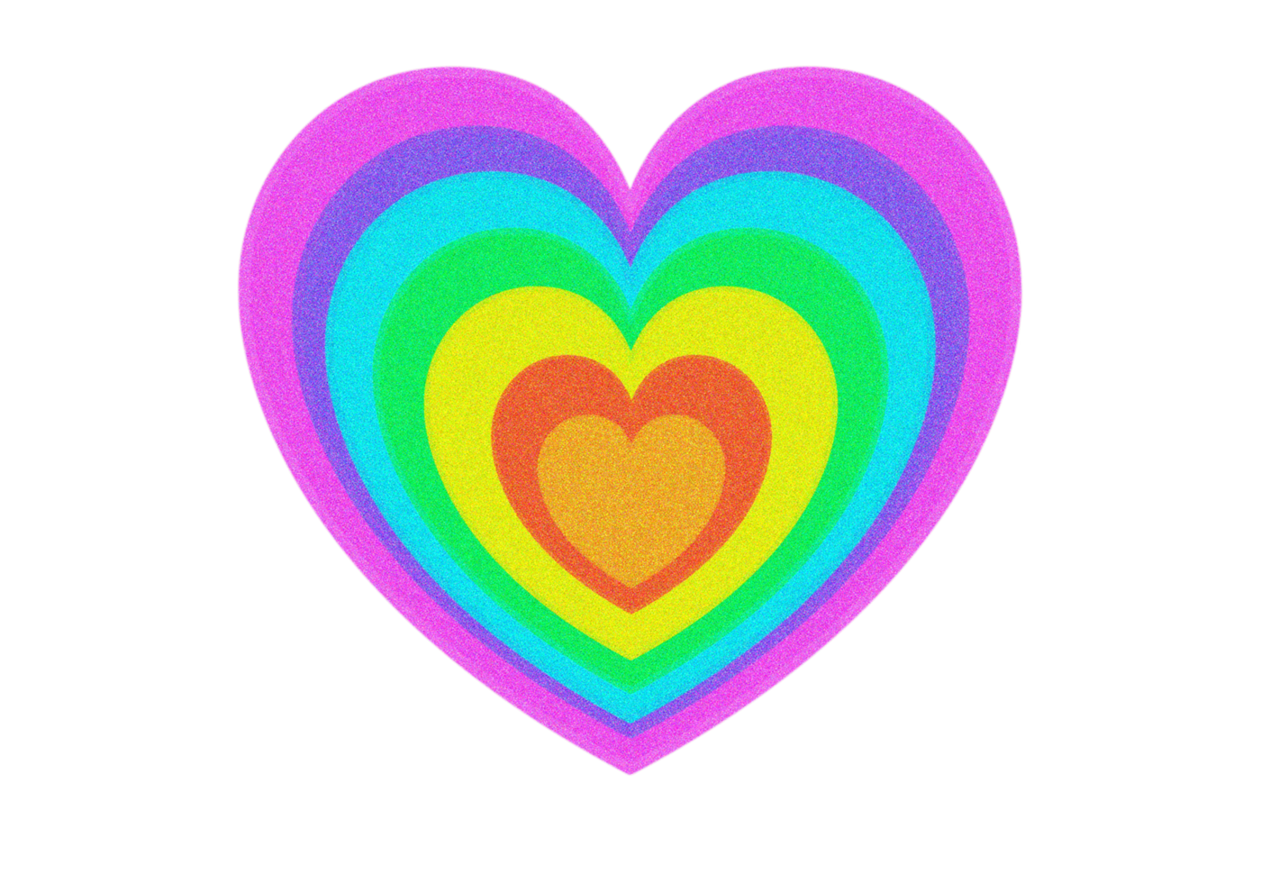Heart Abstract Love Symbol Continuous Line Art Drawing Illustration