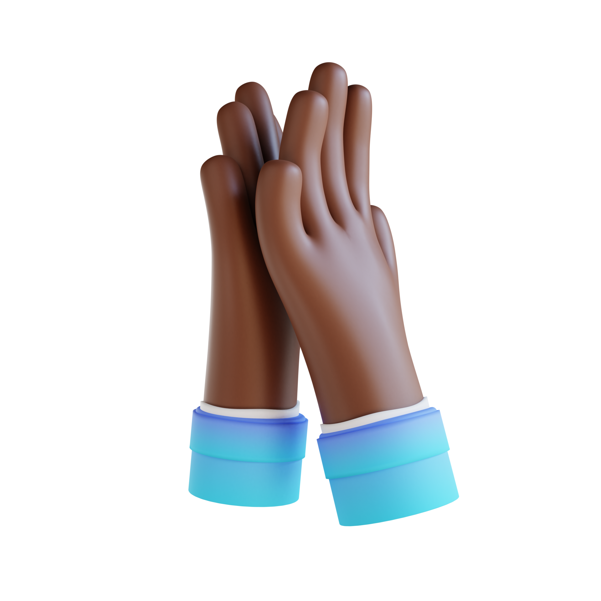3D illustration clap hand gestures 10854982 PNG 3D illustration clap hand gestures 10854982 PNG