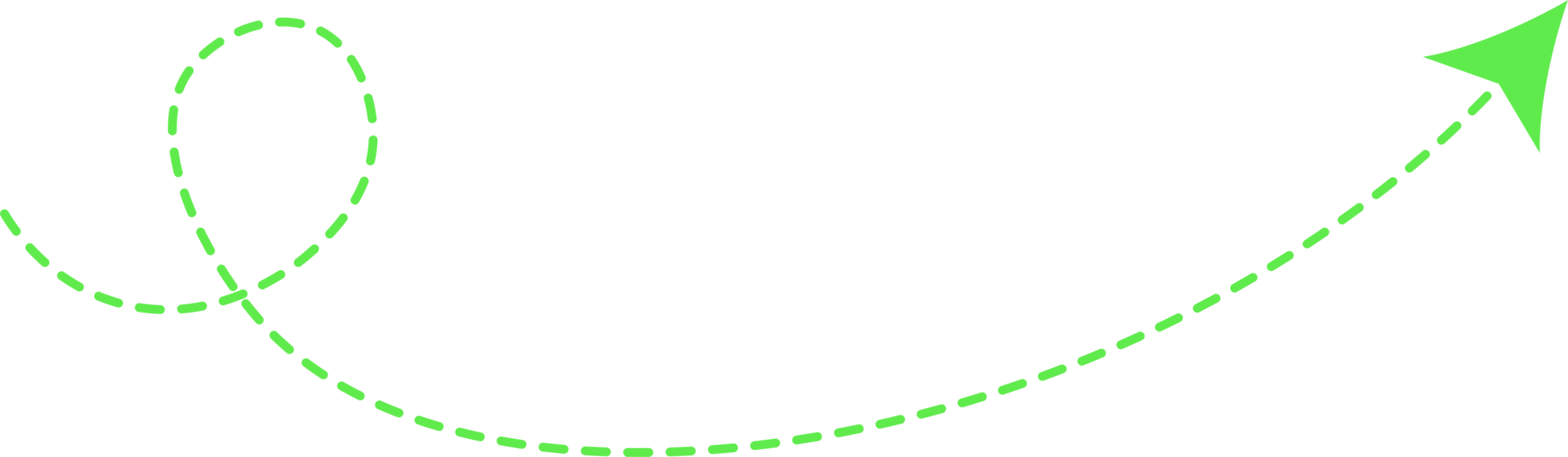 Dashed Line Arrow 10856784 Png