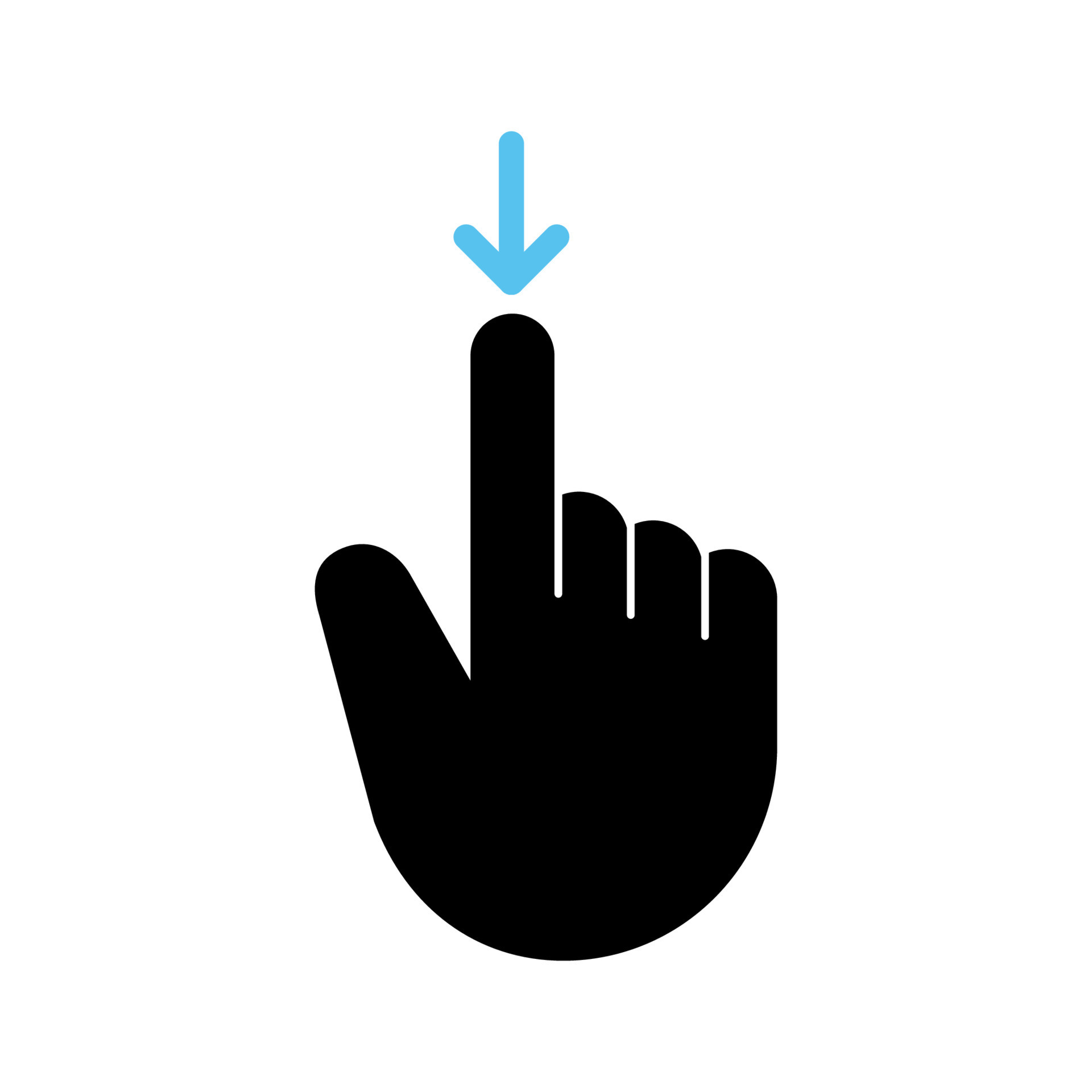 Finger Swipe down icon, Vector, Illustration. 10862085 Vector Art at ... Finger Swipe down icon, Vector, Illustration. 10862085 Vector Art at ...