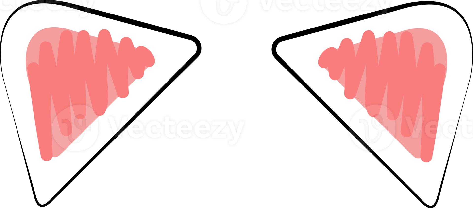 Cute Cat Ears 10862524 Png