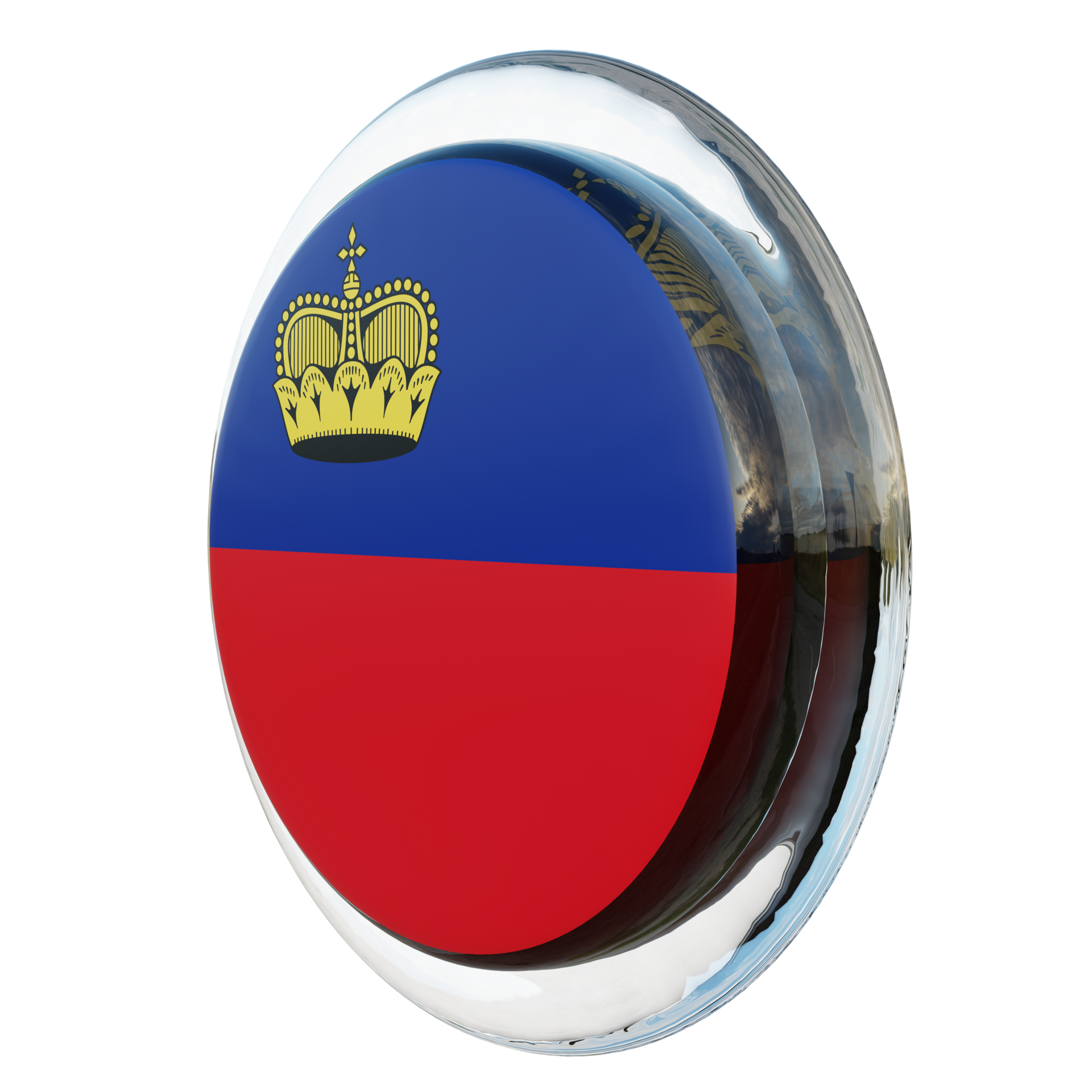 Liechtenstein Right View 3d textured glossy circle flag 10865235 PNG Liechtenstein Right View 3d textured glossy circle flag 10865235 PNG