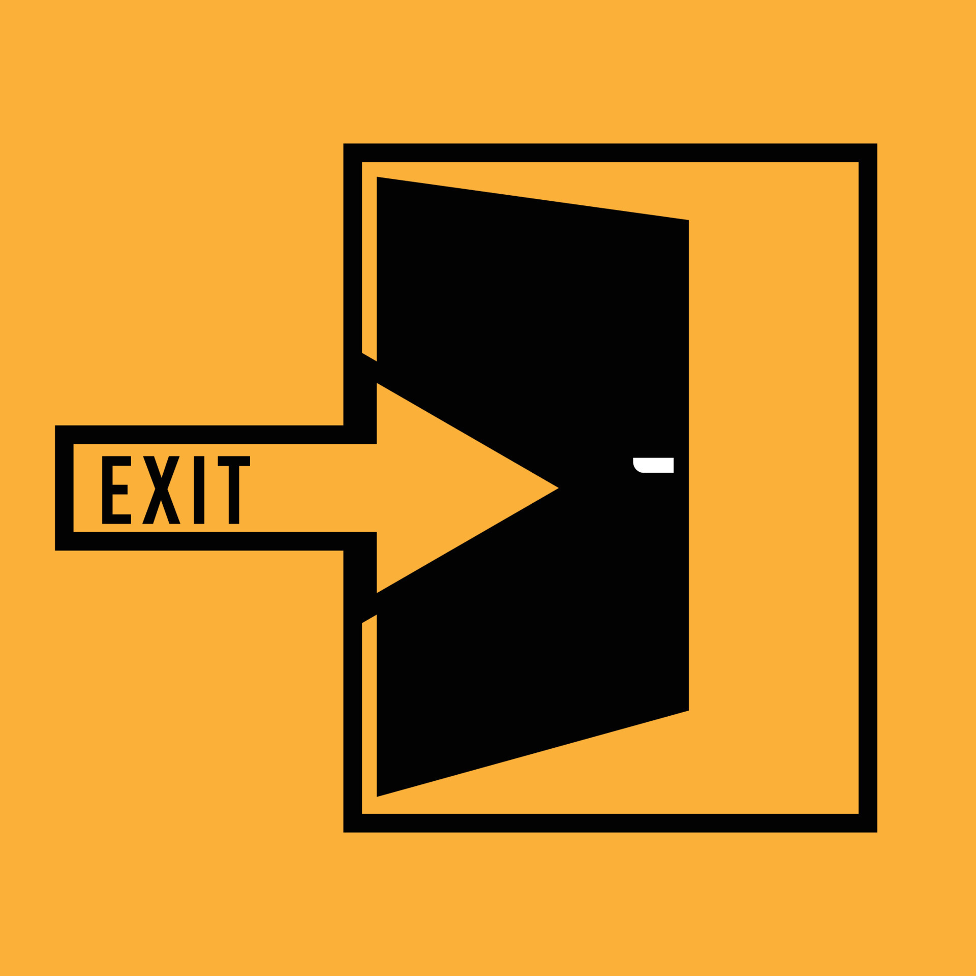 Exit icon vector image 10866441 Vector Art at Vecteezy