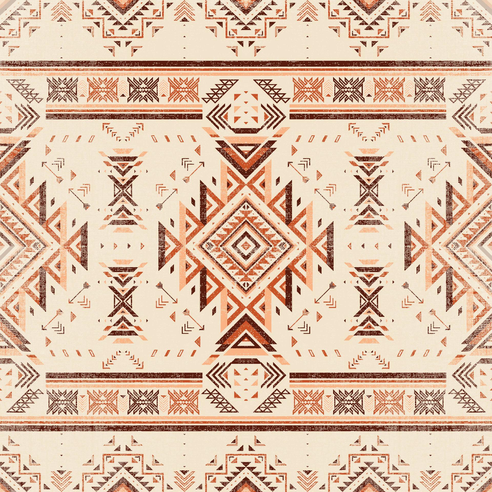 Native american indian ornament pattern geometric ethnic textile ...