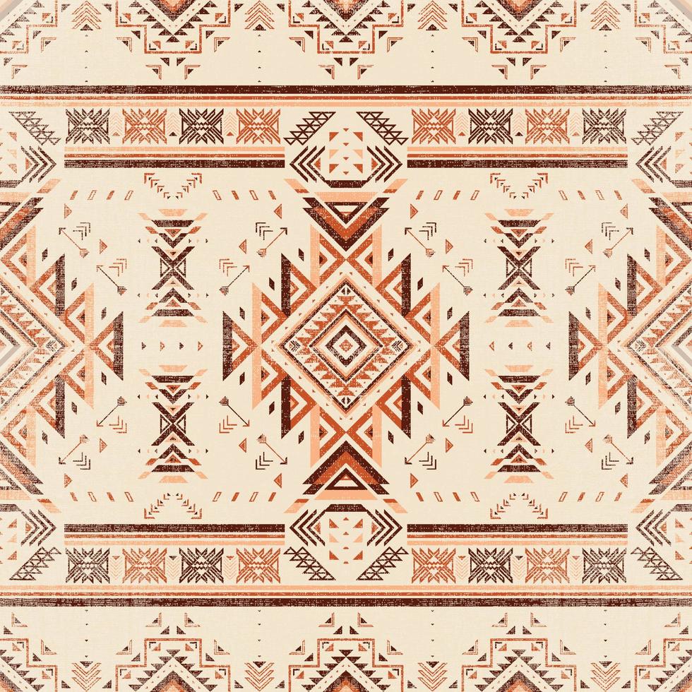 Native American Indian Ornament Pattern Geometric Ethnic Textile