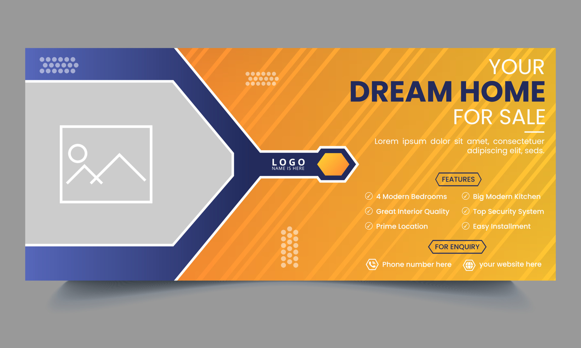 Real Estate Social Media Cover Design Real Estate Facebook Cover