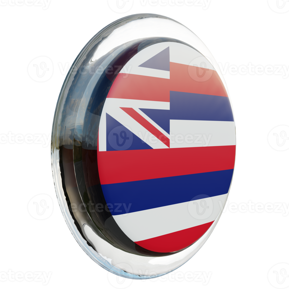 Hawaii Left View 3d textured glossy circle flag 10869047 PNG Hawaii Left View 3d textured glossy circle flag 10869047 PNG