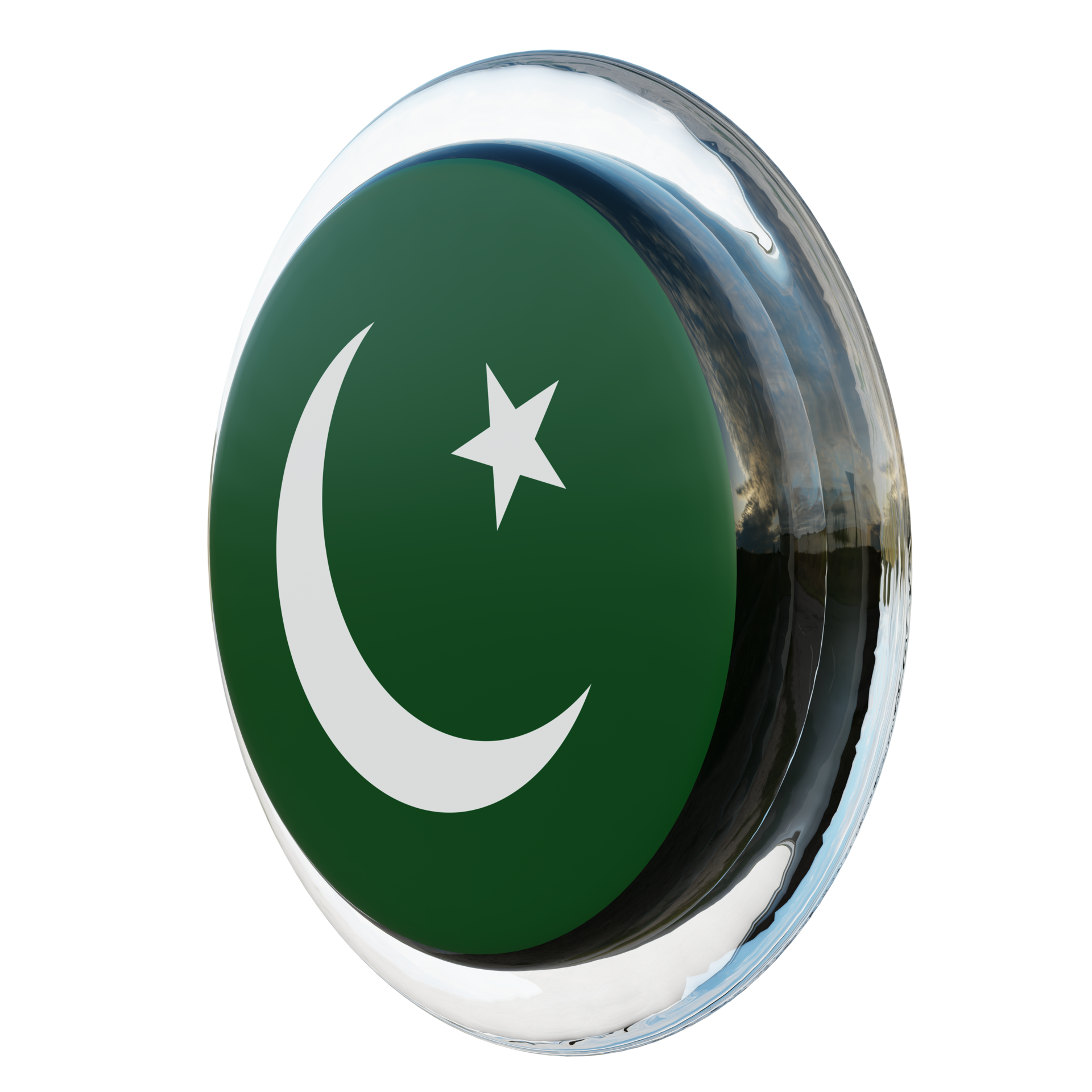 Pakistan Right View 3d textured glossy circle flag 10869154 PNG Pakistan Right View 3d textured glossy circle flag 10869154 PNG