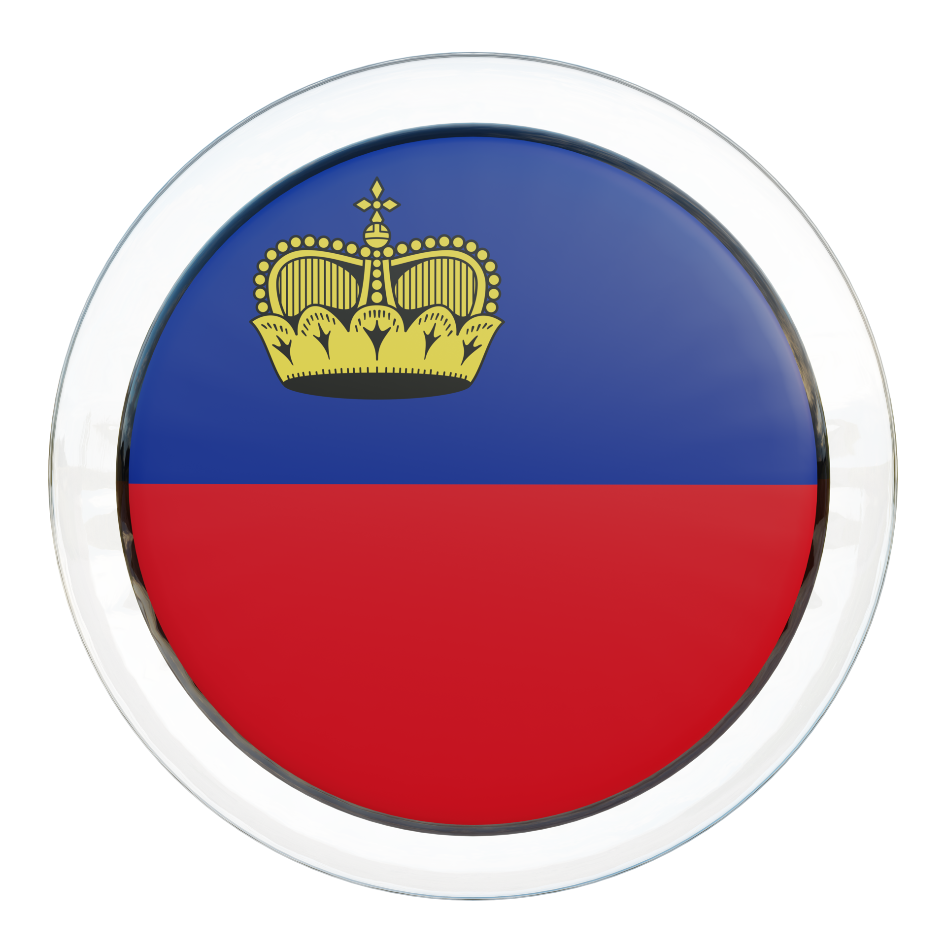 Liechtenstein 3d textured glossy circle flag 10869342 PNG Liechtenstein 3d textured glossy circle flag 10869342 PNG