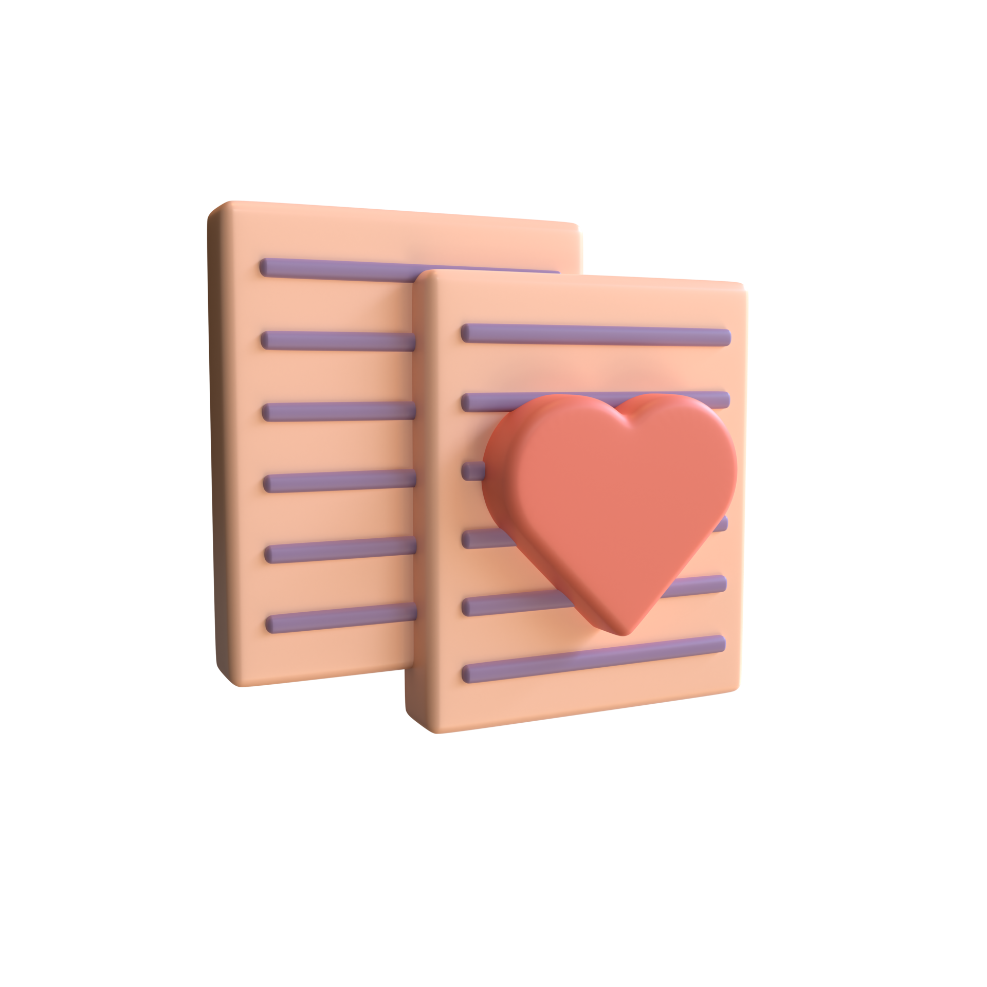 3d render hoja de carta de amor lindo con color pastel suave ... 3d render hoja de carta de amor lindo con color pastel suave ...