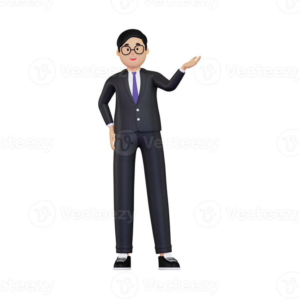 3d Businessman showing something illustration 10871827 PNG 3d Businessman showing something illustration 10871827 PNG