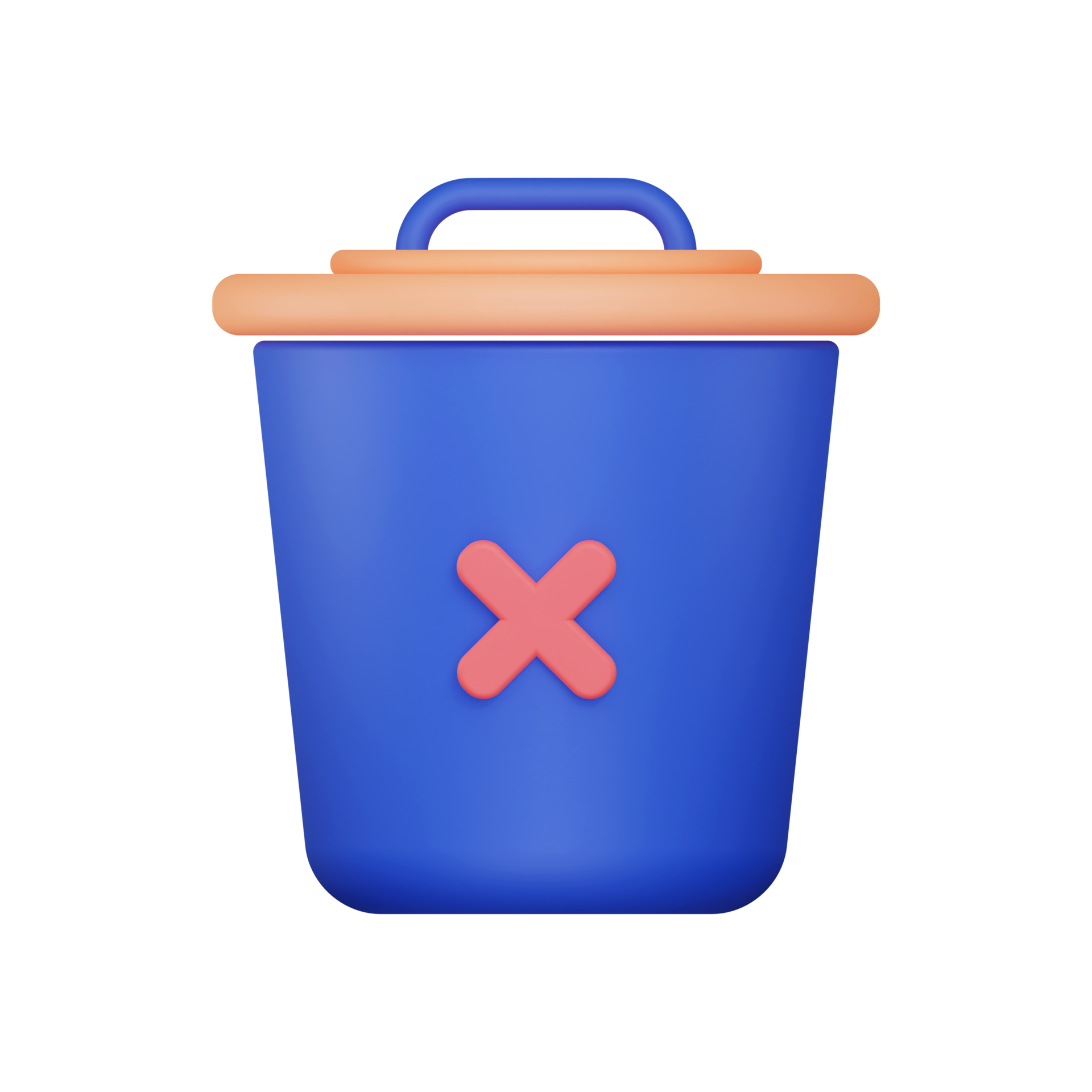 icono de papelera 3d 10872166 PNG