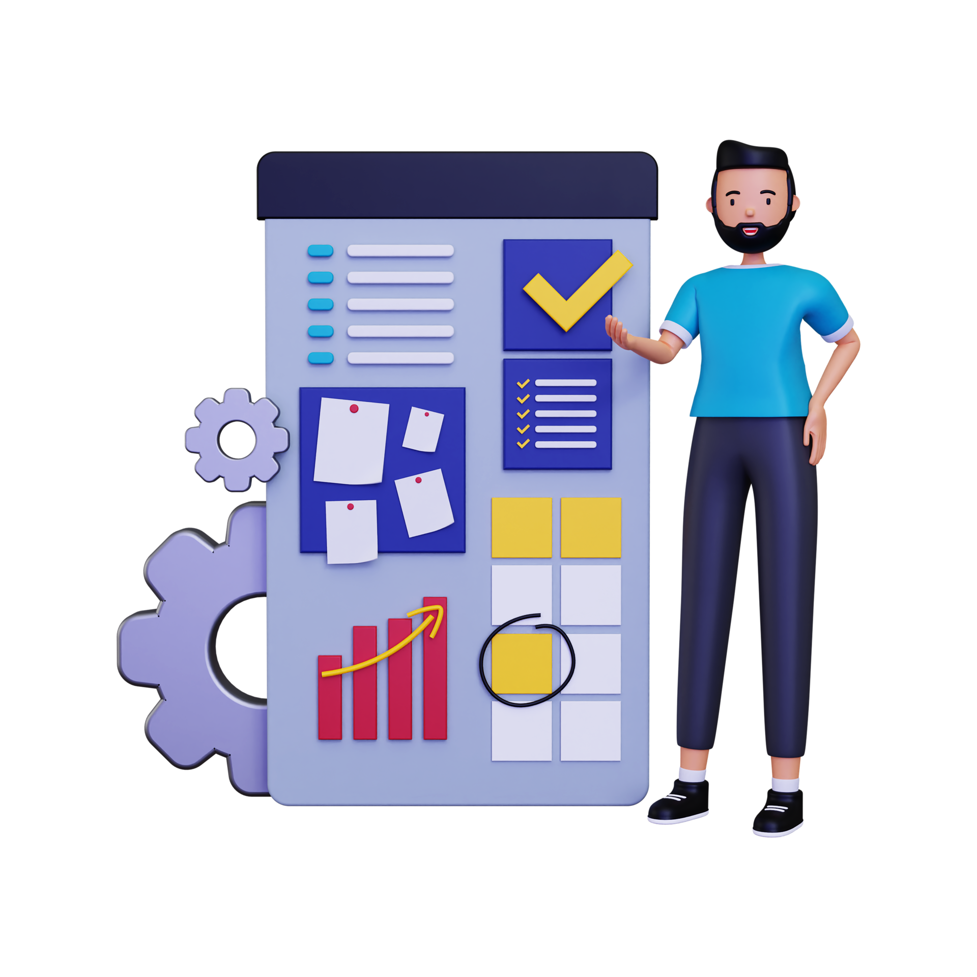 3d Organizing management structure illustration 10872210 PNG 3d Organizing management structure illustration 10872210 PNG