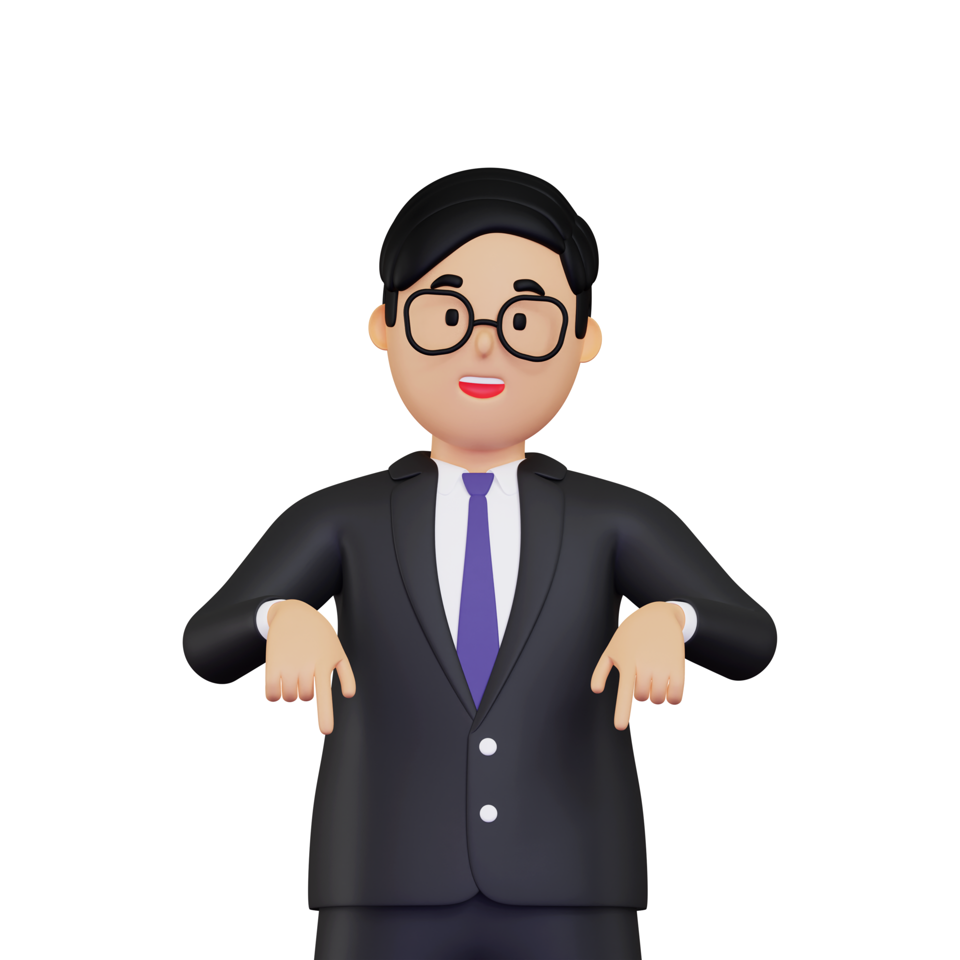 3d Businessman pointing down illustration 10872259 PNG 3d Businessman pointing down illustration 10872259 PNG
