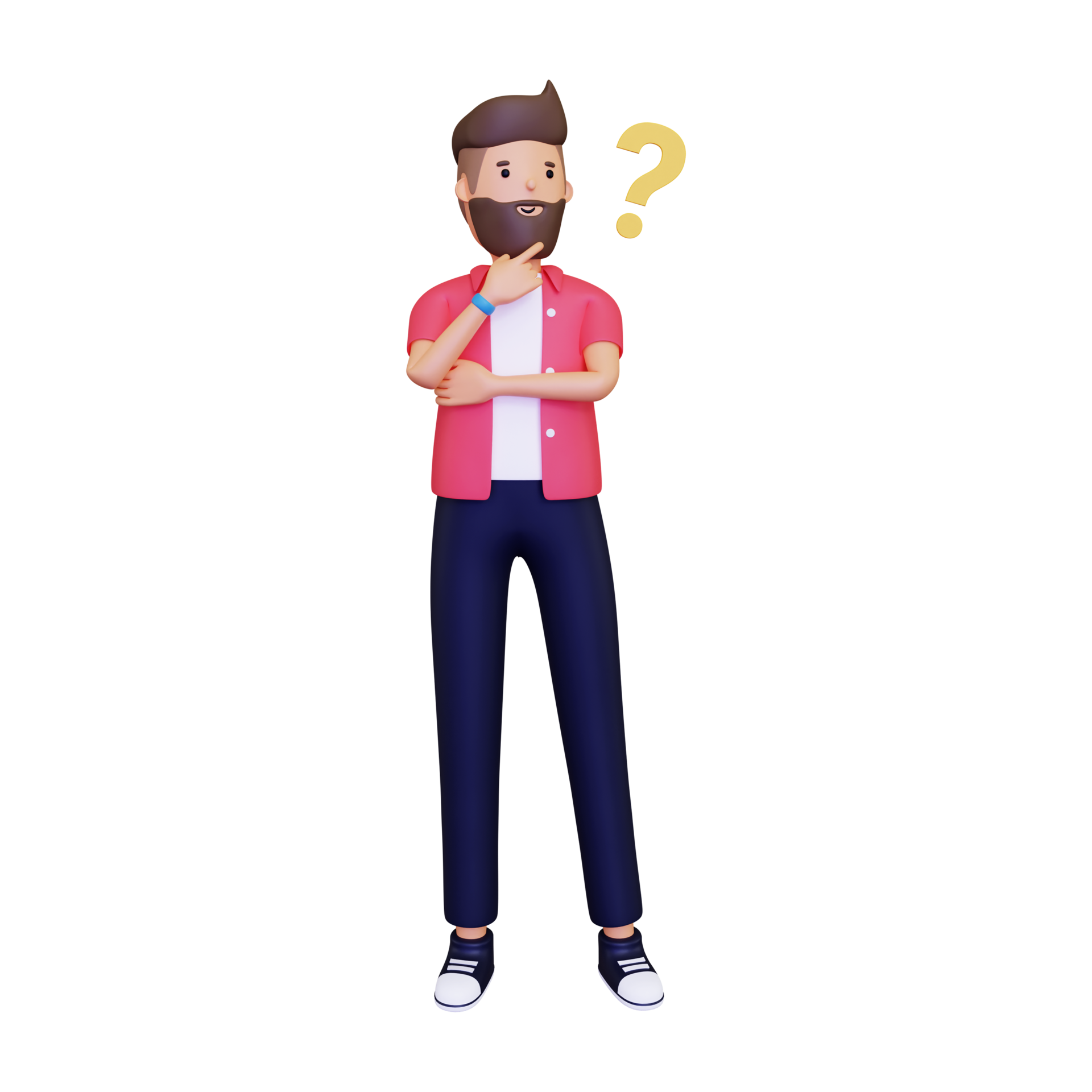 Man Thinking Image Png