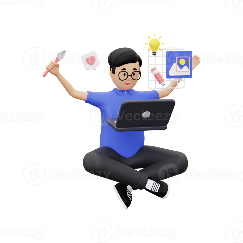 3d Graphic Designer Looking For Ideas 10872479 Png