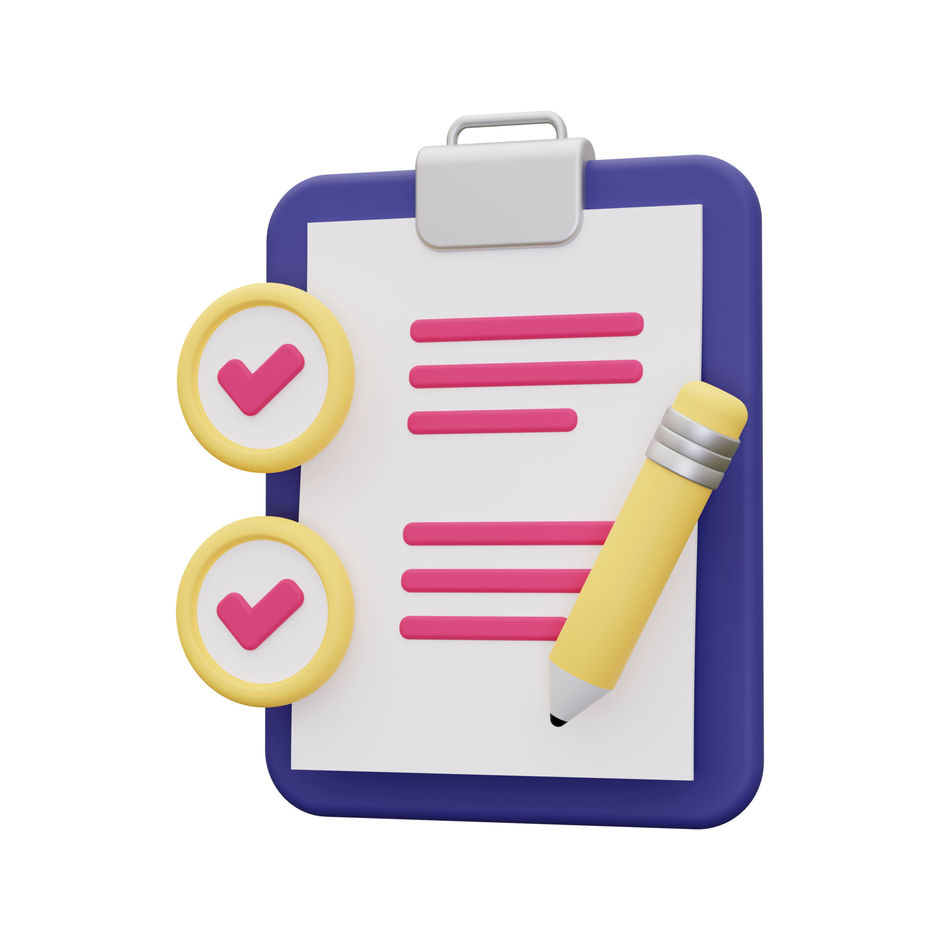 3d checklist icon 10872886 PNG 3d checklist icon 10872886 PNG
