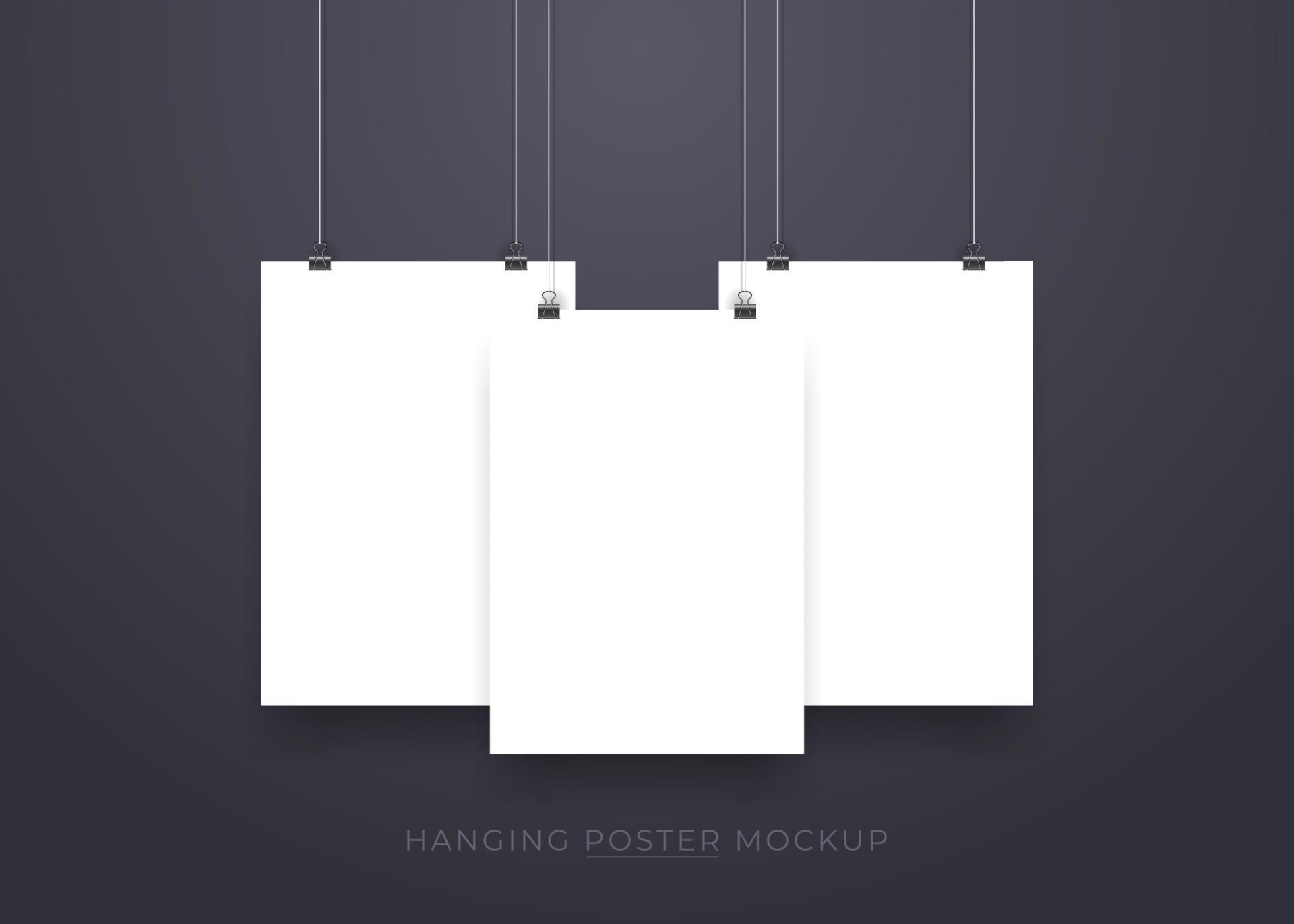 Blank photo frame collection frame set. Photo frames with adhesive tape ...