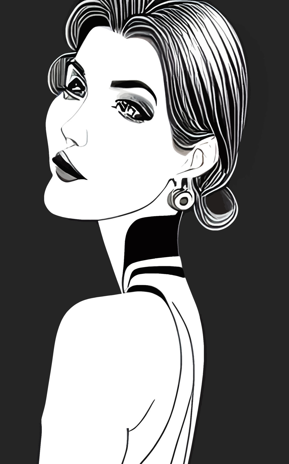 Female Fashion Drawing Sketches Vol 1 10880723 Vector Art At Vecteezy