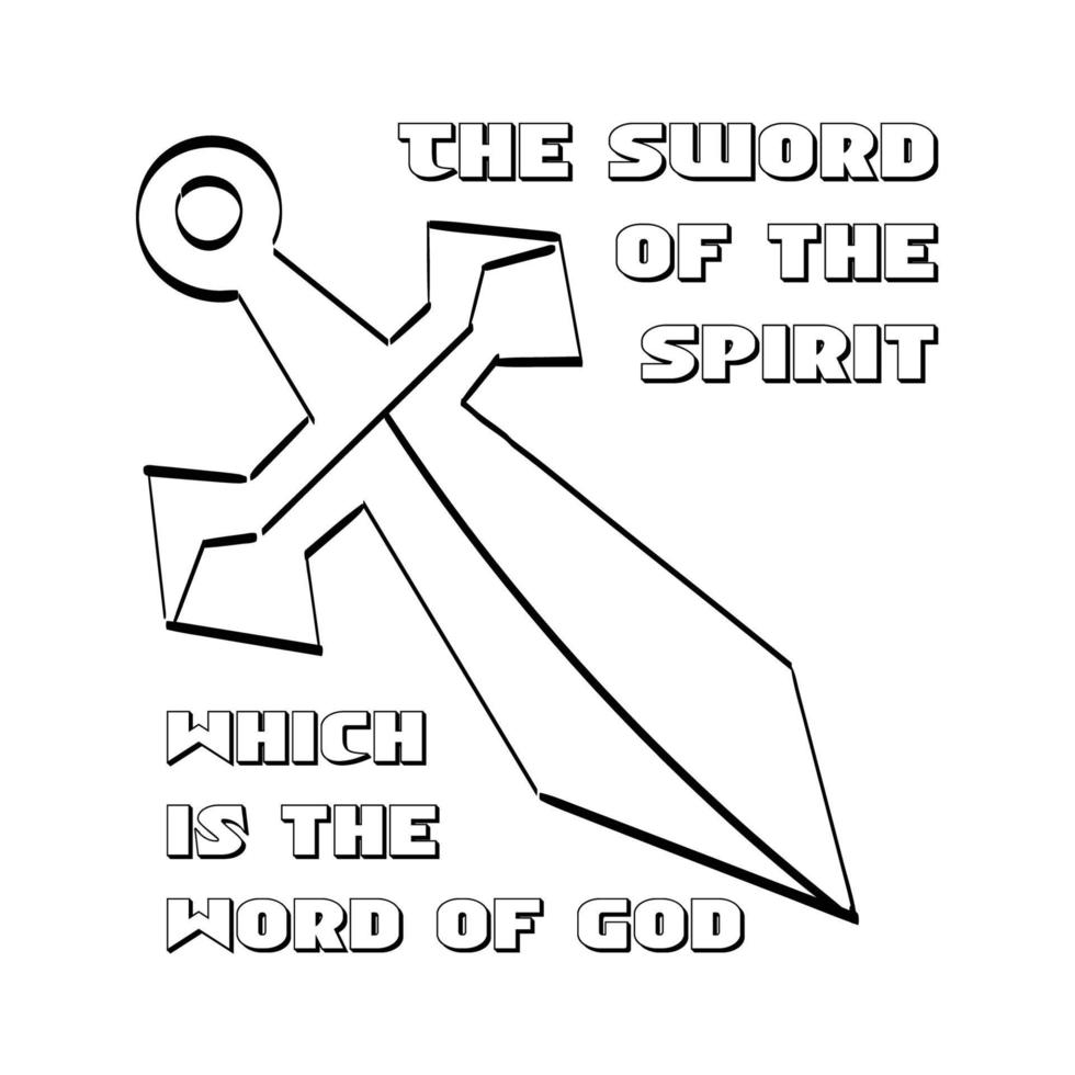 Sword Of The Spirit Coloring Pages [2025]