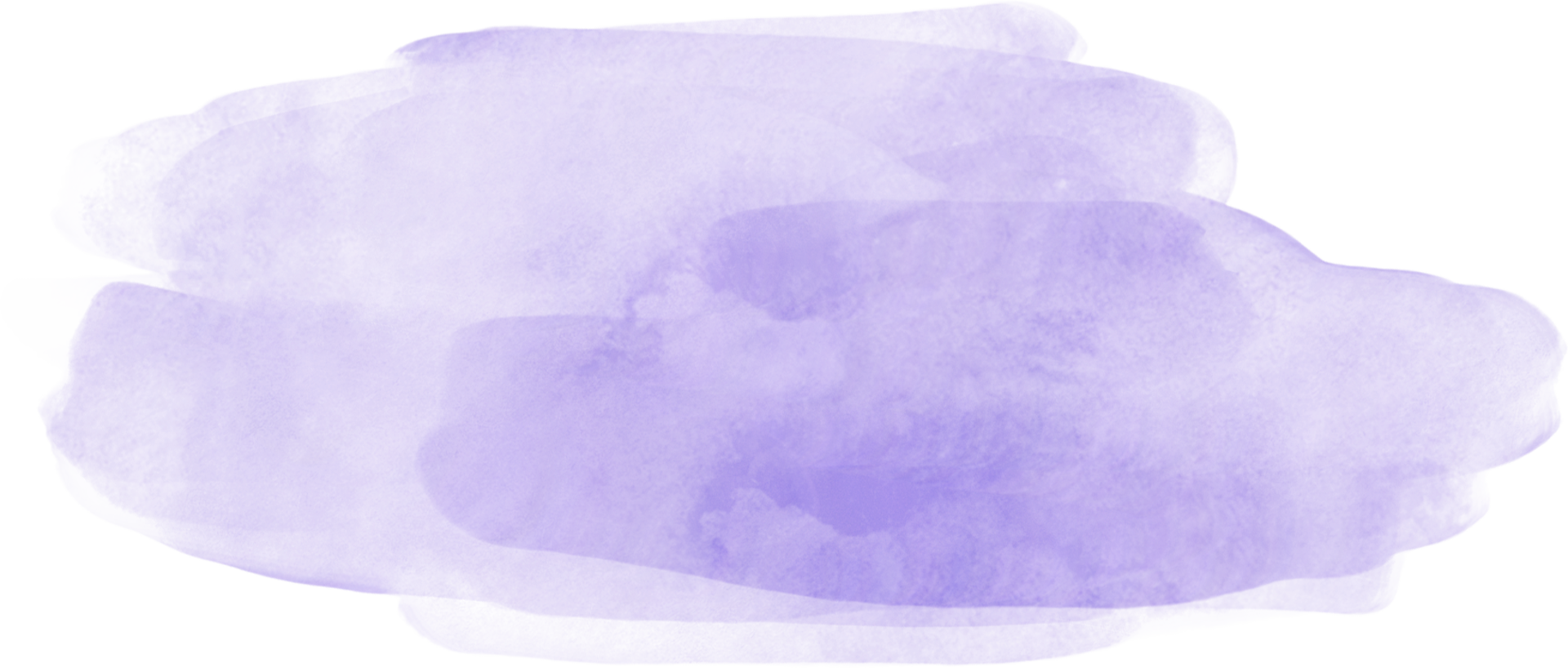 Purple Watercolor Splash And Brush Stroke Clipart Collection For