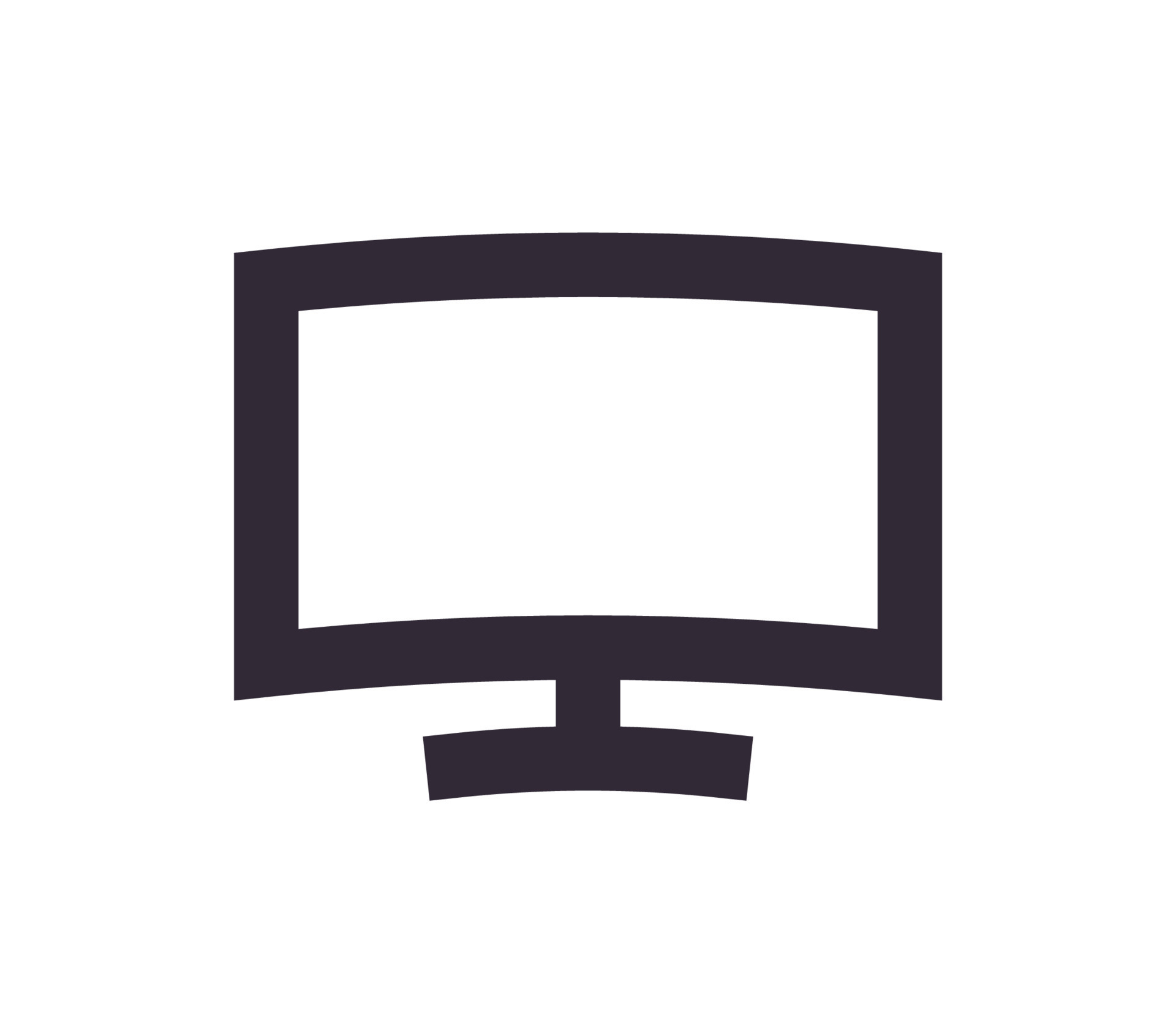 Mobile User Interface Navigation Symbol And App Icon Simple Outline