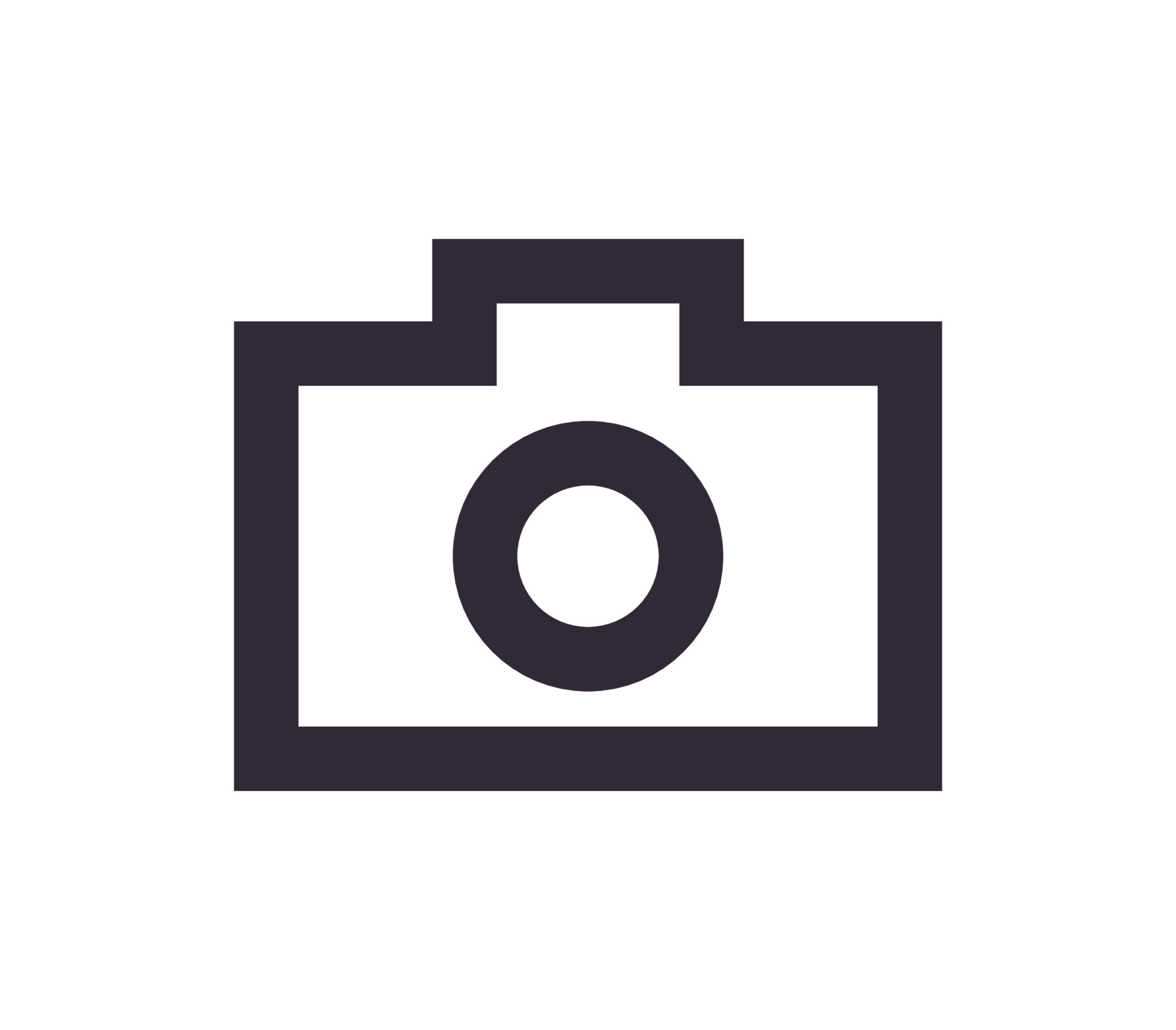 Mobile User Interface Navigation Symbol And App Icon Simple Outline