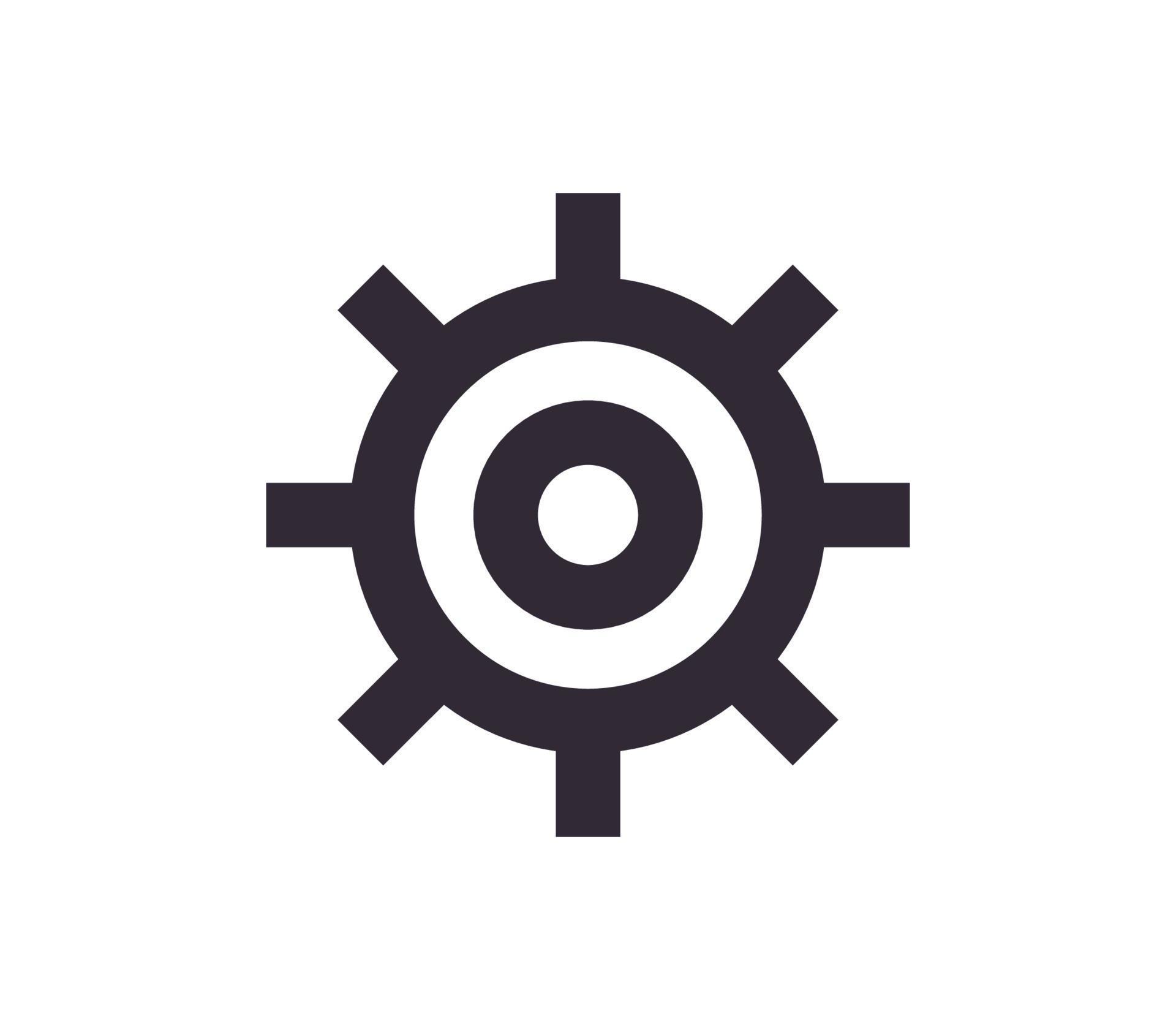 Mobile User Interface Navigation Symbol And App Icon Simple Outline