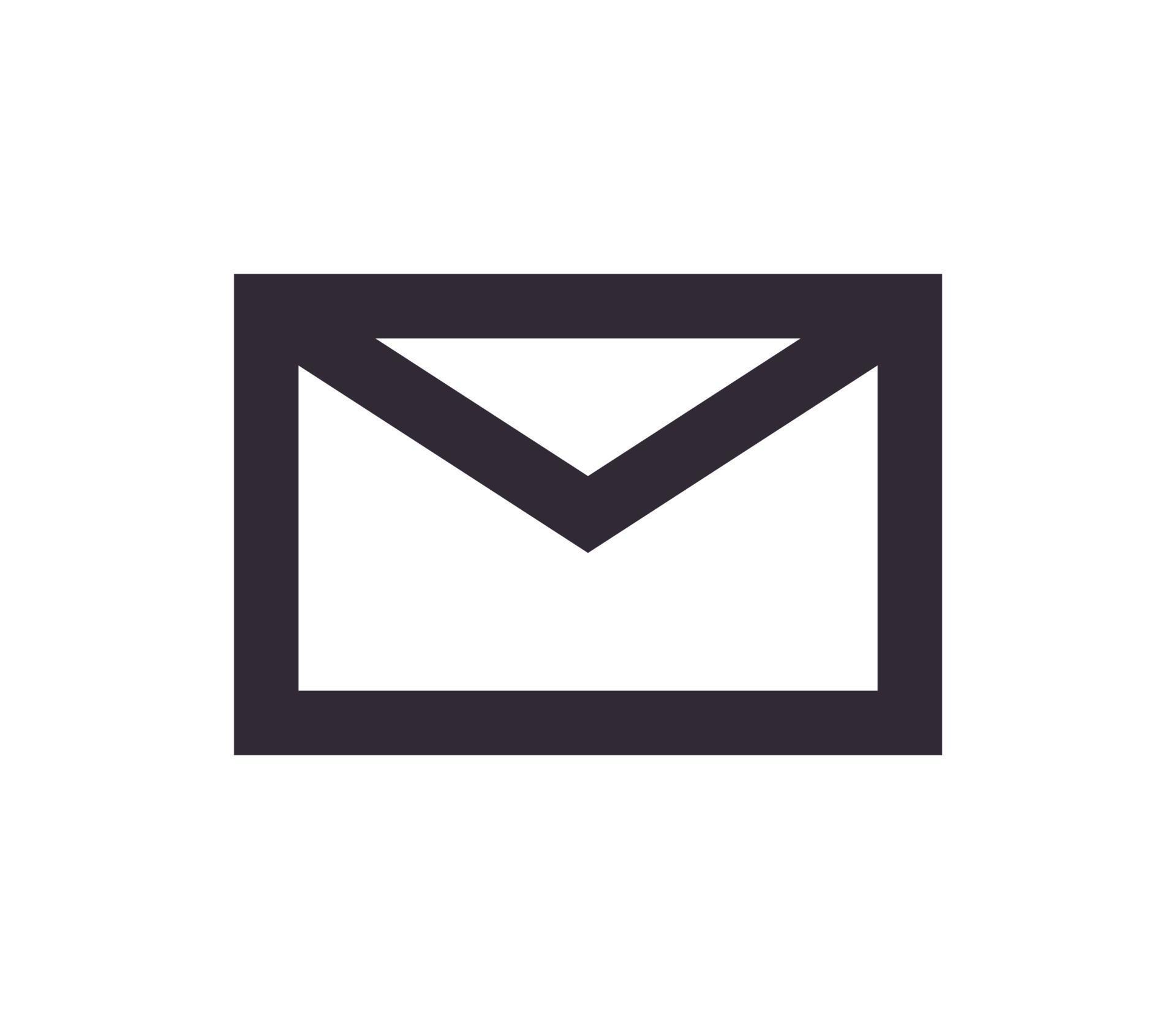 Mobile User Interface Navigation Symbol And App Icon Simple Outline