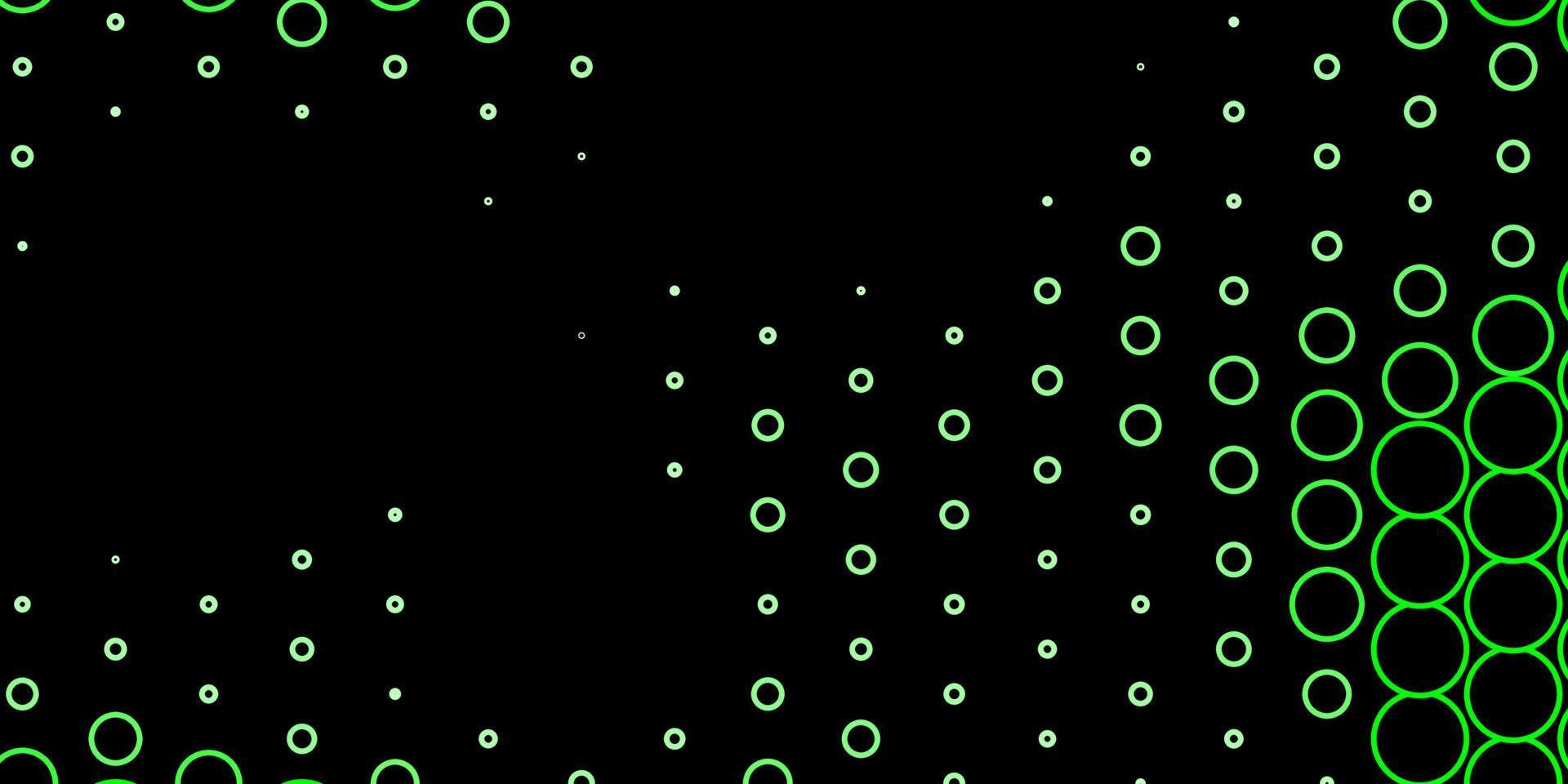 Dark Green Vector Layout With Circles 10887207 Vector Art At Vecteezy