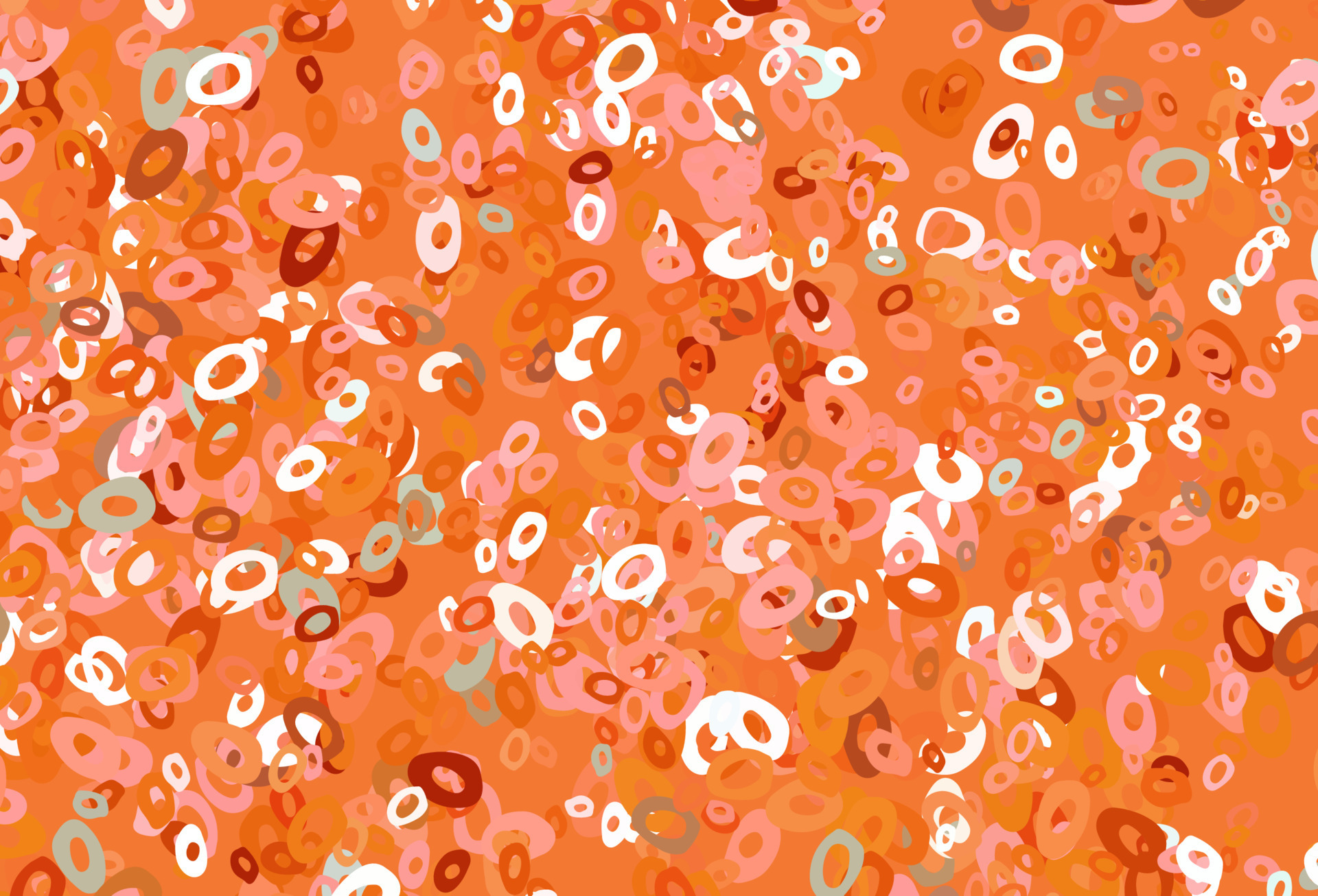Light Orange Vector Texture With Disks 10887958 Vector Art At Vecteezy