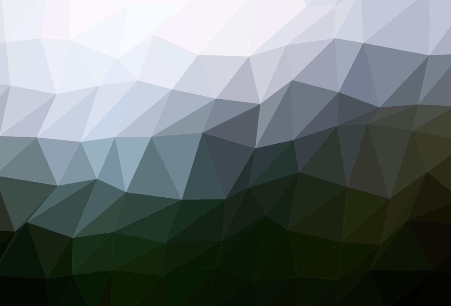 Dark Green Vector Abstract Polygonal Cover 10888378 Vector Art At Vecteezy