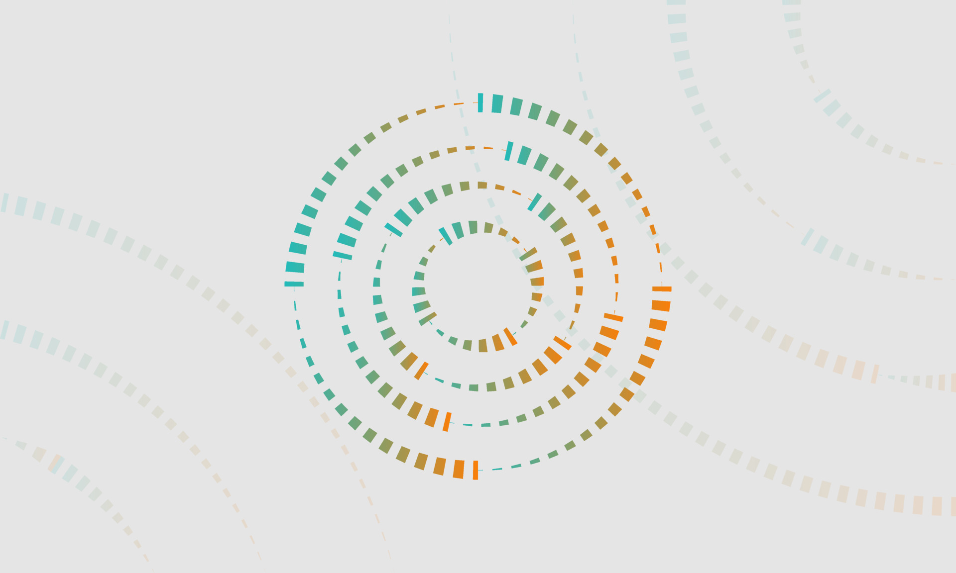 Abstract Background Colorful Dotted Circle Lines Form A Pattern