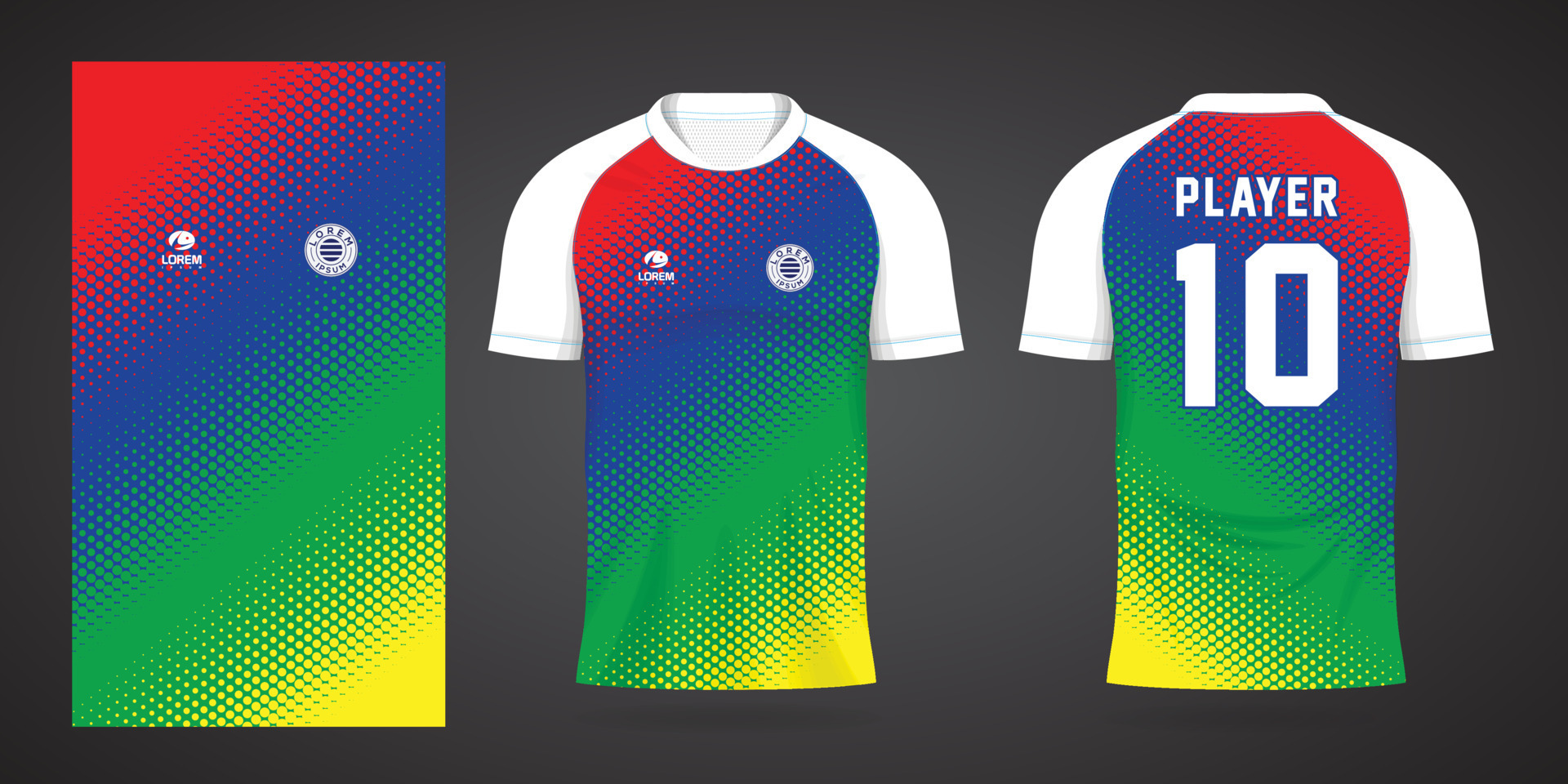 Football Jersey Sport Design Template 10891142 Vector Art At Vecteezy