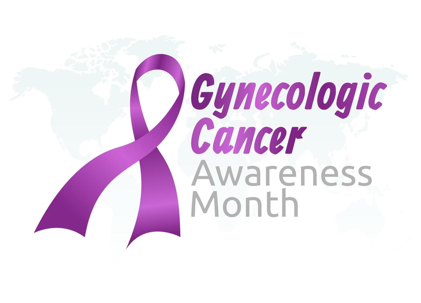 Vector Graphic Of Gynecologic Cancer Awareness Month Good For