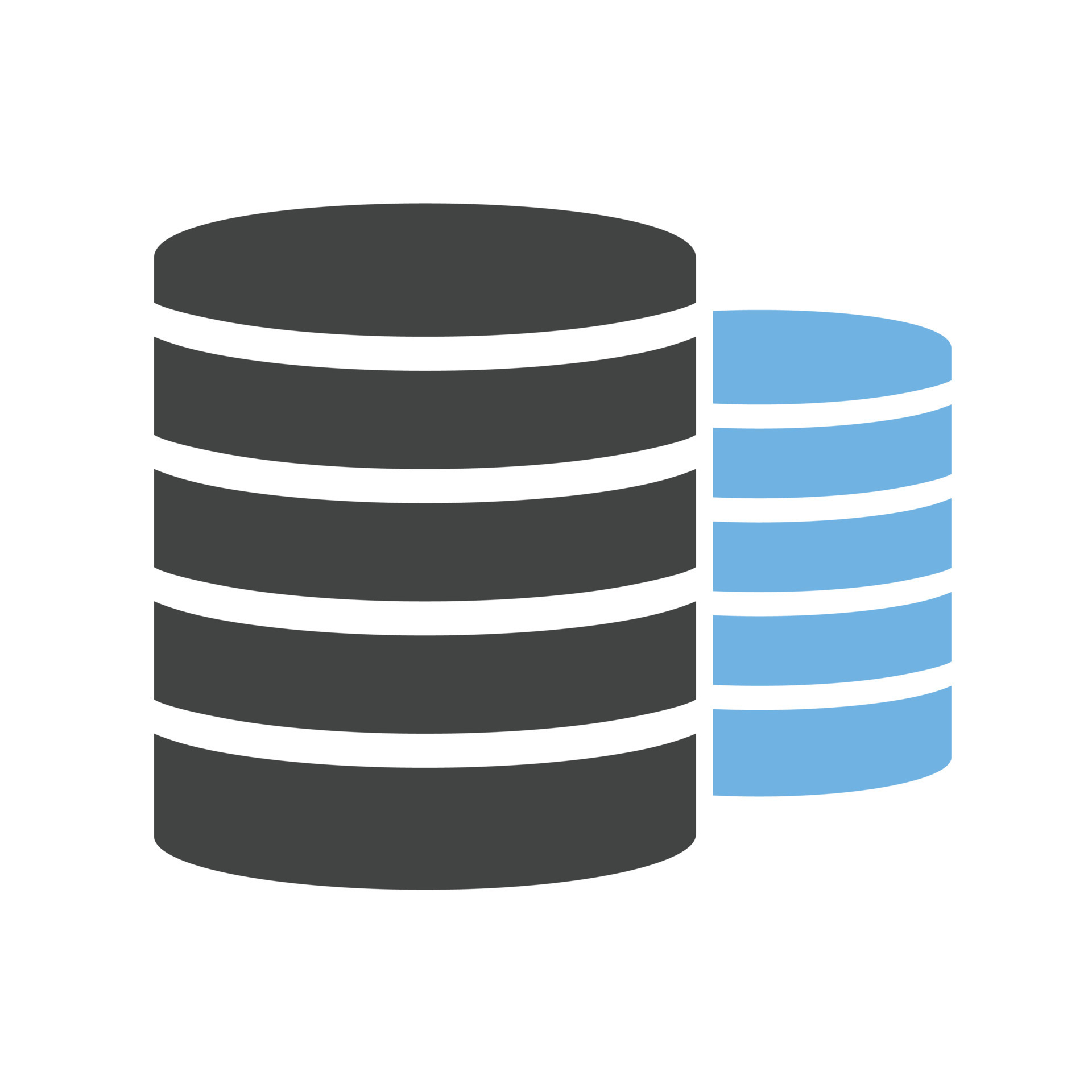 Multiple Servers Glyph Blue and Black Icon 10895248 Vector Art at Vecteezy