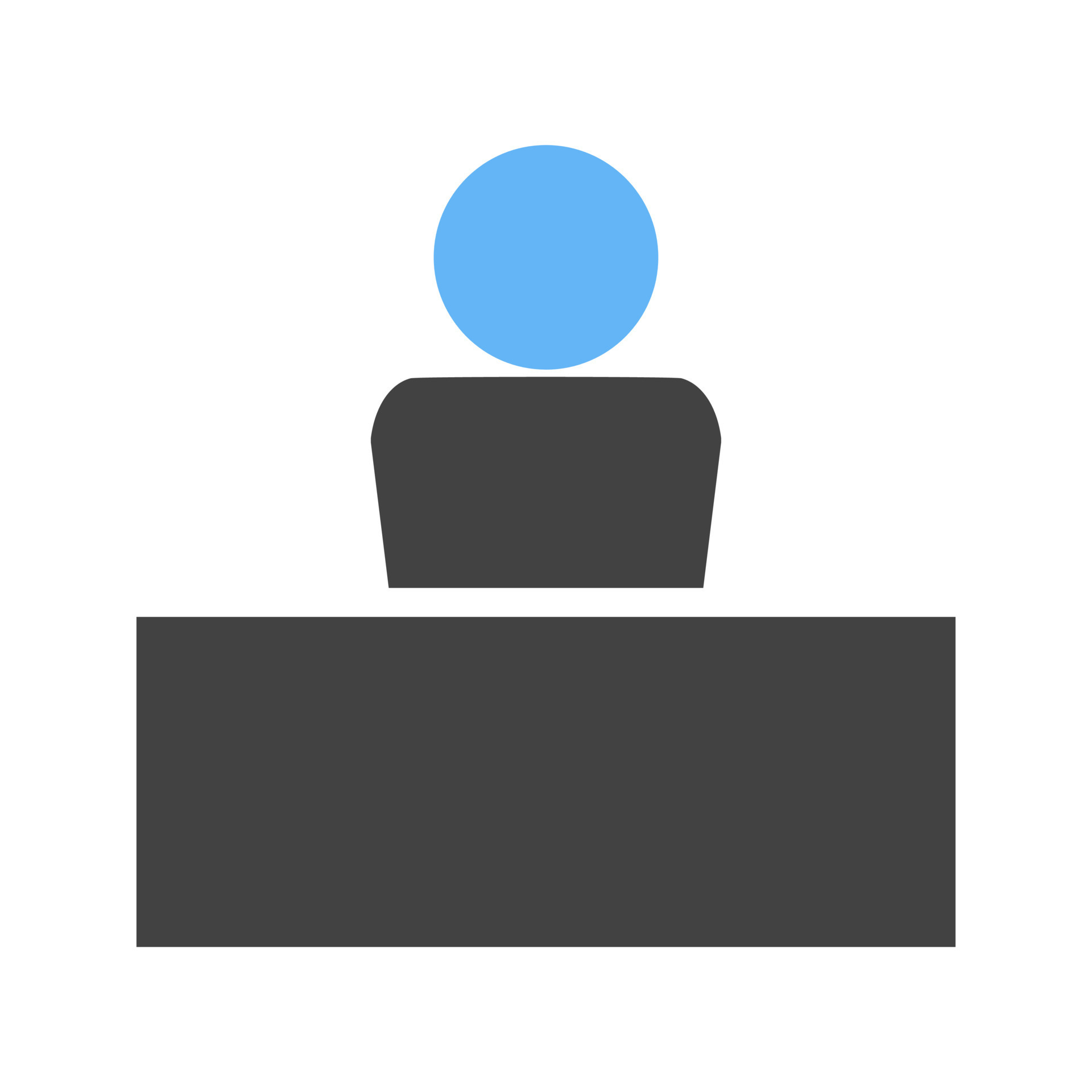 Office Work Glyph Blue and Black Icon 10900008 Vector Art at Vecteezy