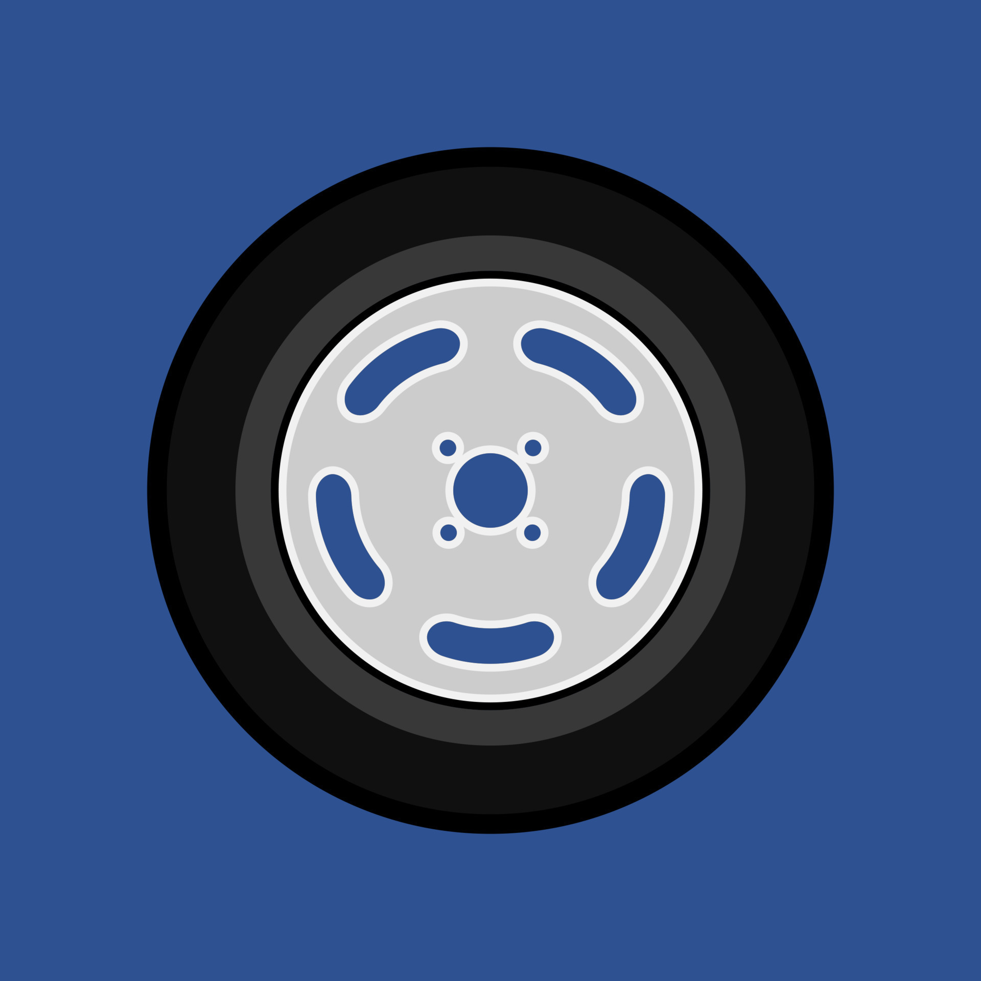 Car wheel sign tire transportation driver machine equipment. Vector auto engine part vehicle ...