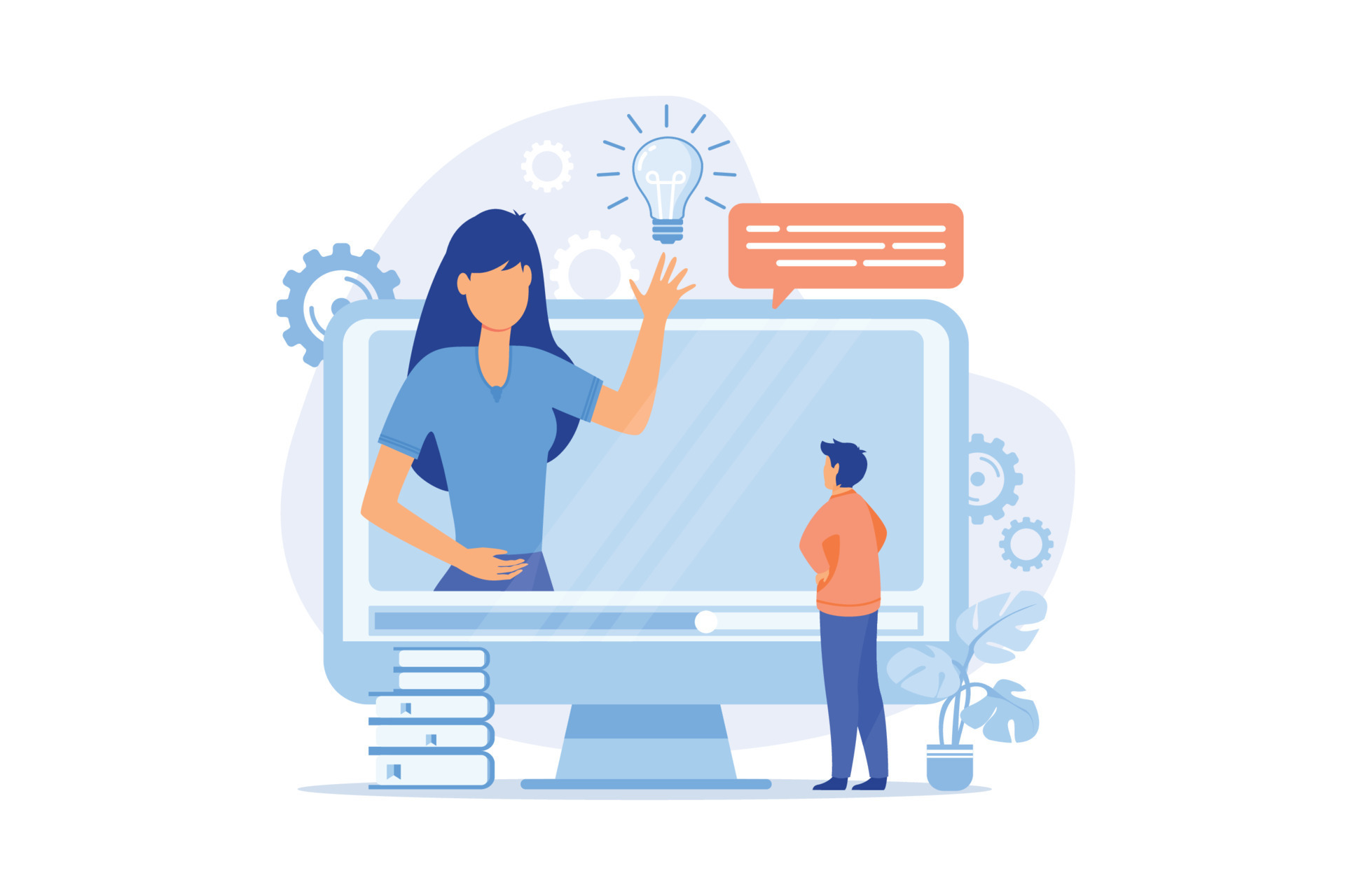 Video tutorial Web education, video blog, online courses training ...