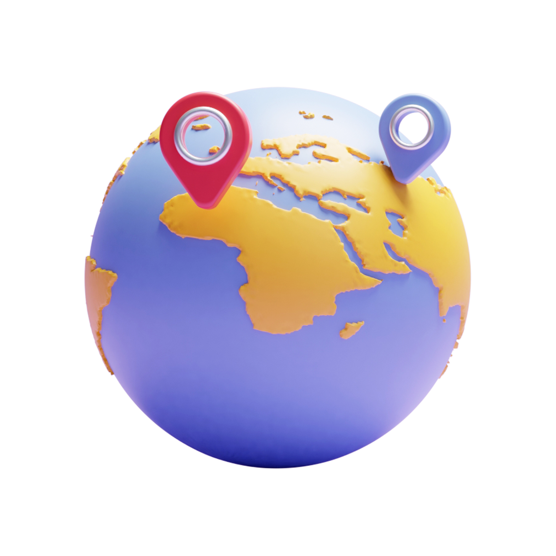 3d global map pin location concept icon or 3d pin map location on globe ... 3d global map pin location concept icon or 3d pin map location on globe ...