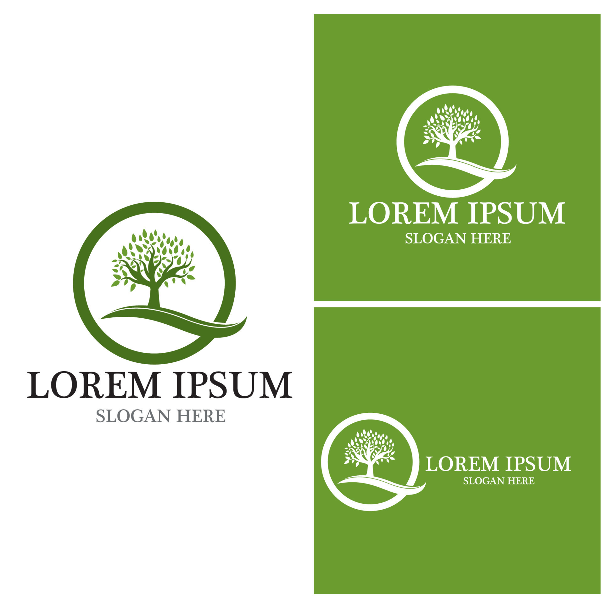 Tree icon and symbol vector template 10916118 Vector Art at Vecteezy