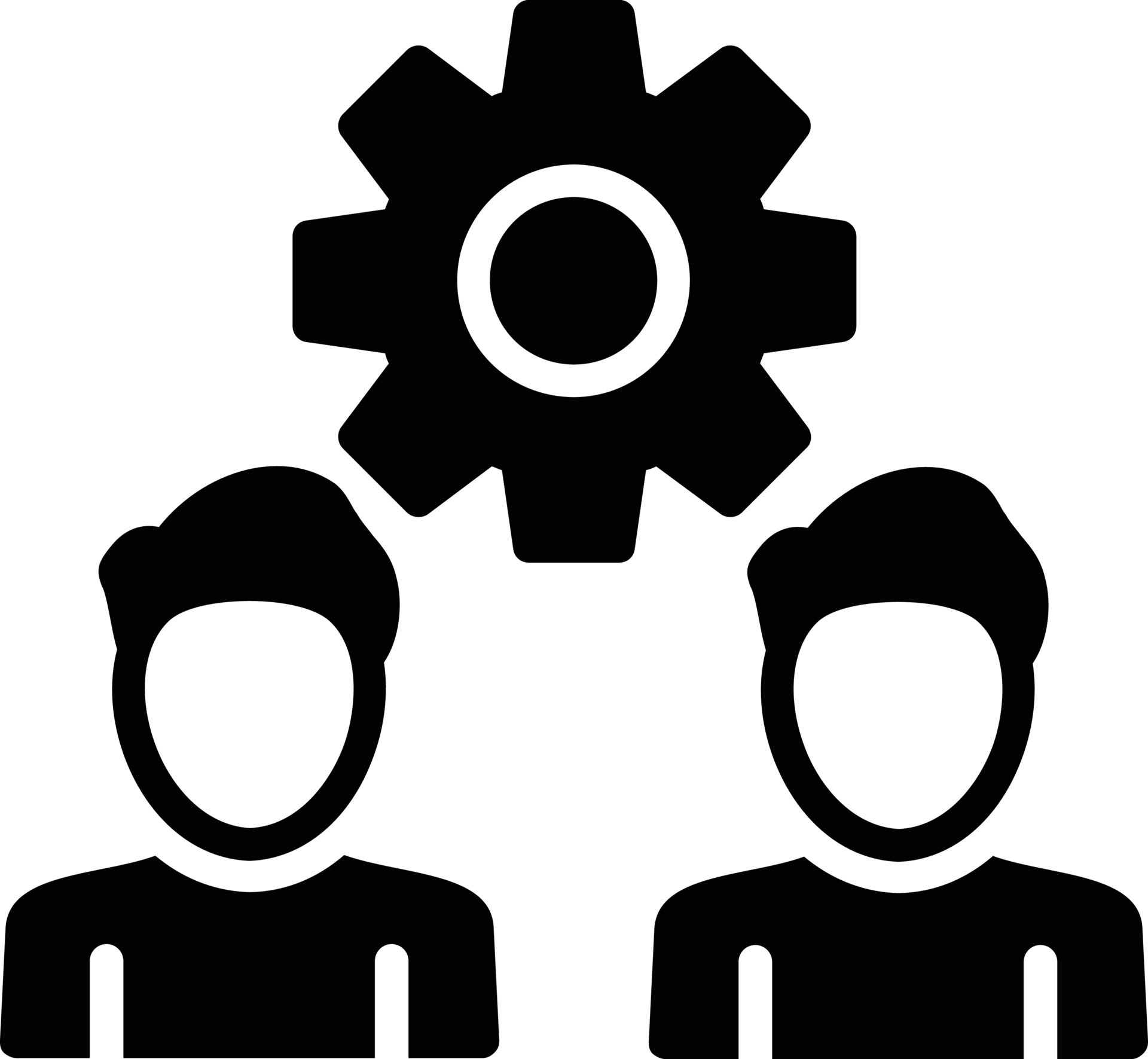 Team Management Glyph Icon 10918909 Vector Art At Vecteezy