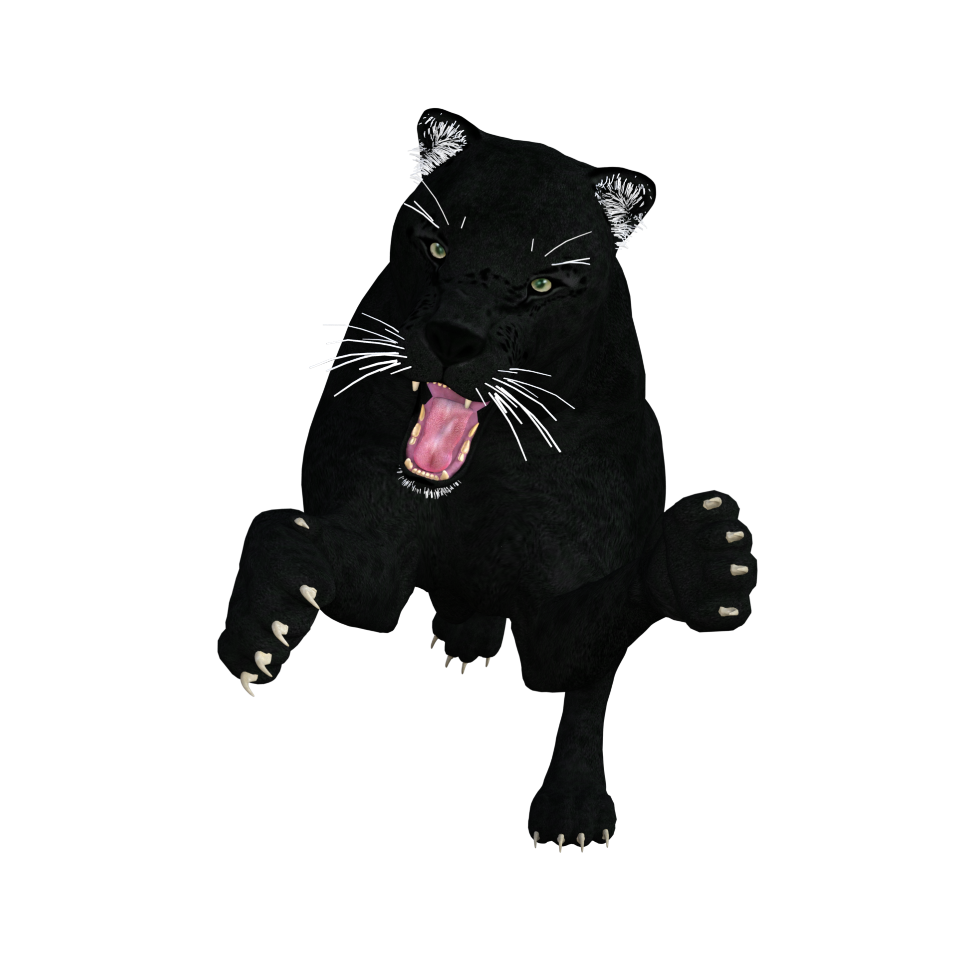 Jaguar 3d pose illustration model 10922021 PNG Jaguar 3d pose illustration model 10922021 PNG