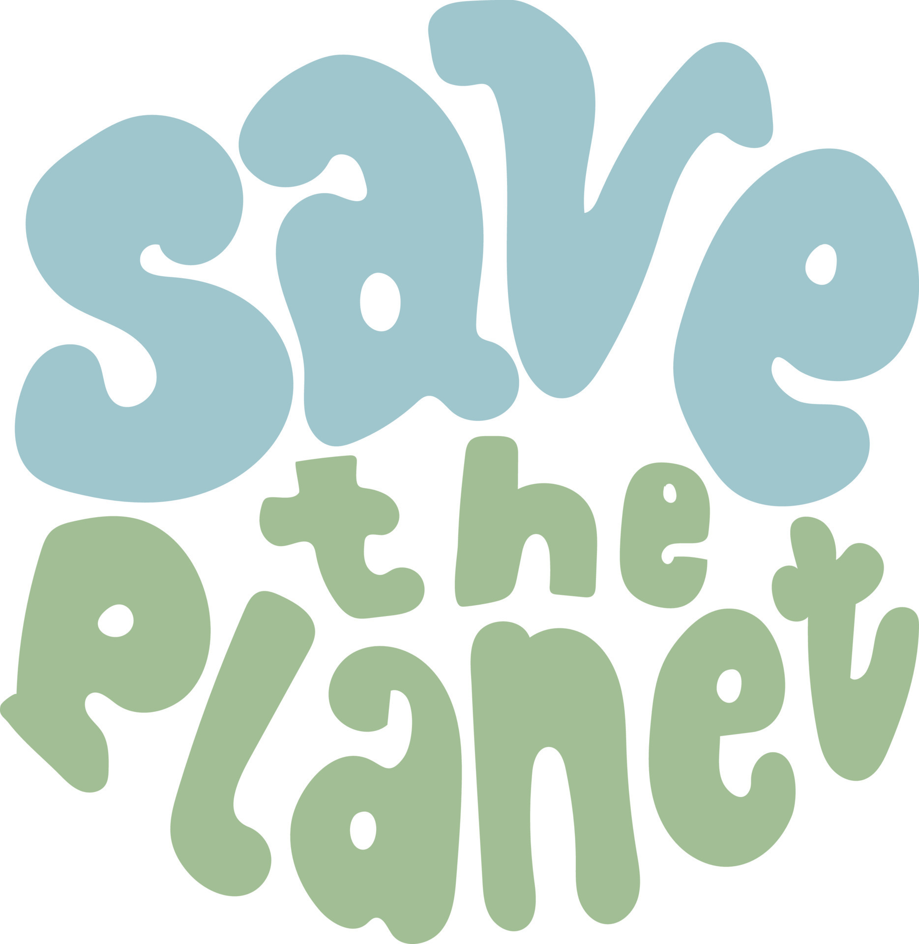 Save the planet hand drawn lettering 10922462 Vector Art at Vecteezy