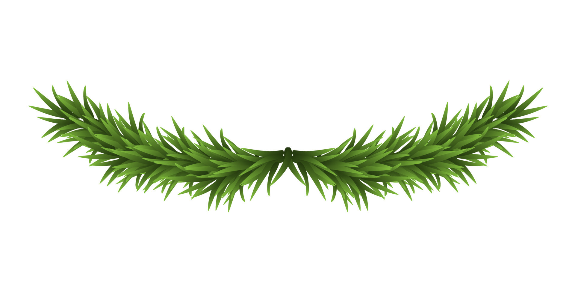 Greenery Christmas Garland. Merry Christmas wreath with fir branches ... Greenery Christmas Garland. Merry Christmas wreath with fir branches ...