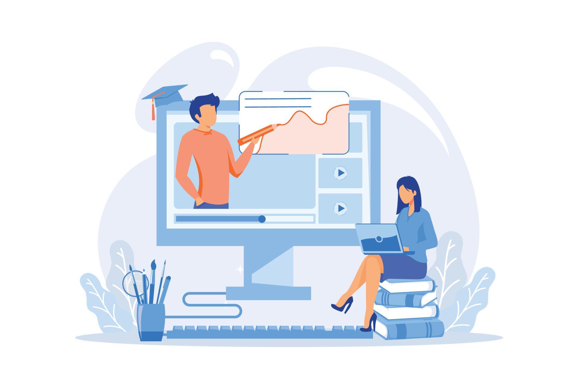 Computer graphics advices and tips watching. Digital design masterclass ...