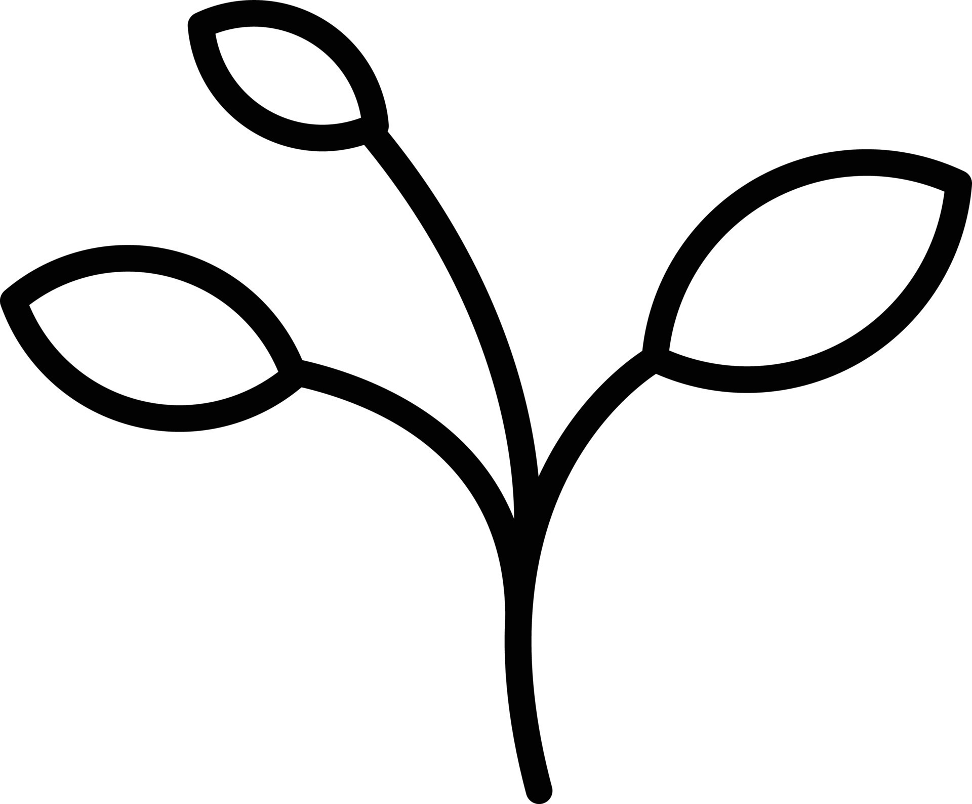Leaf Line Icon 10926143 Vector Art At Vecteezy