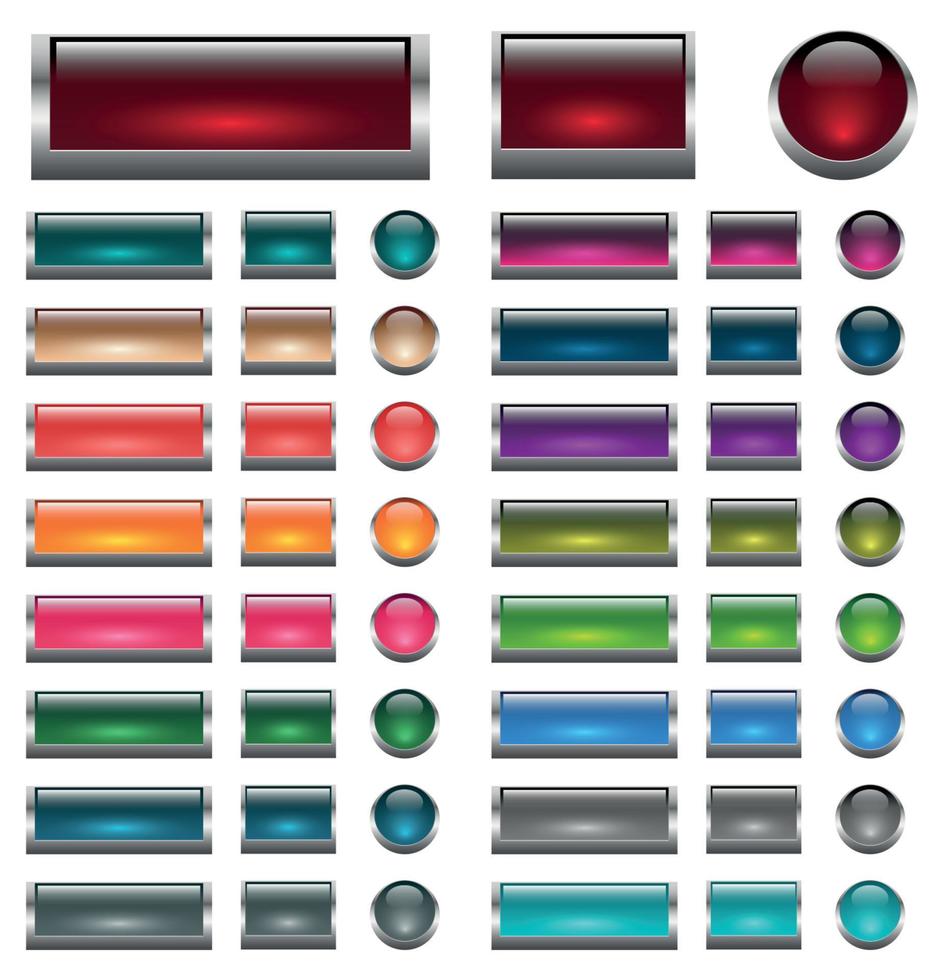 Gloss Button Vector Art, Icons, and Graphics for Free Download