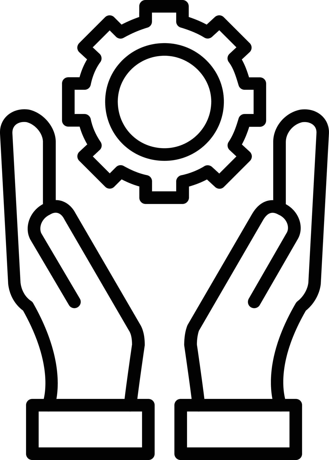 Management Service Icon 10926348 Vector Art at Vecteezy